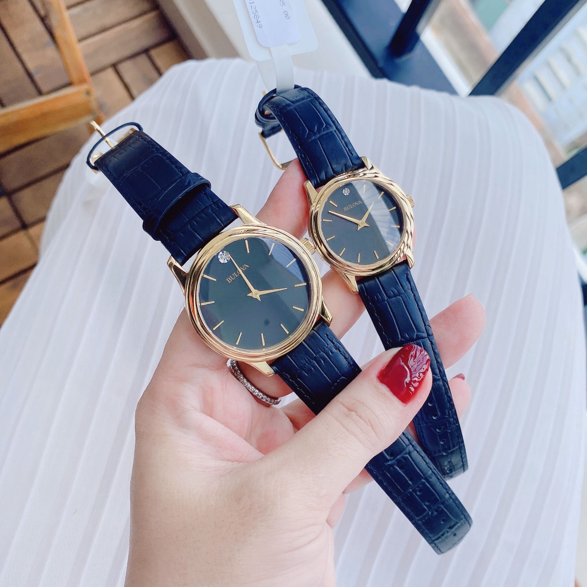 Đồng hồ Cặp Bulova Quartz 97F55 và 97Y01 – PhongWatch
