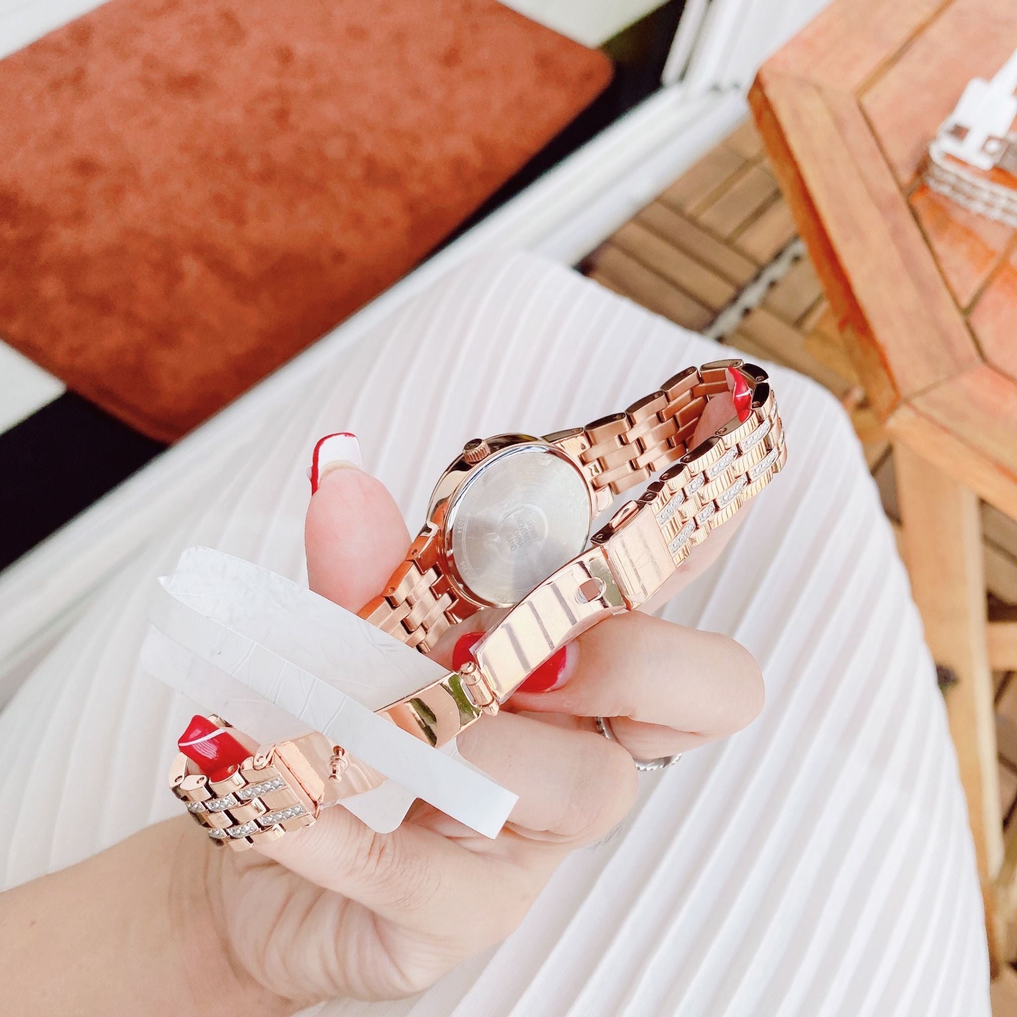 Bulova Quartz 98L266 Phantom Crystal Rose Gold Dial - Đồng Hồ Nữ - Chí ...