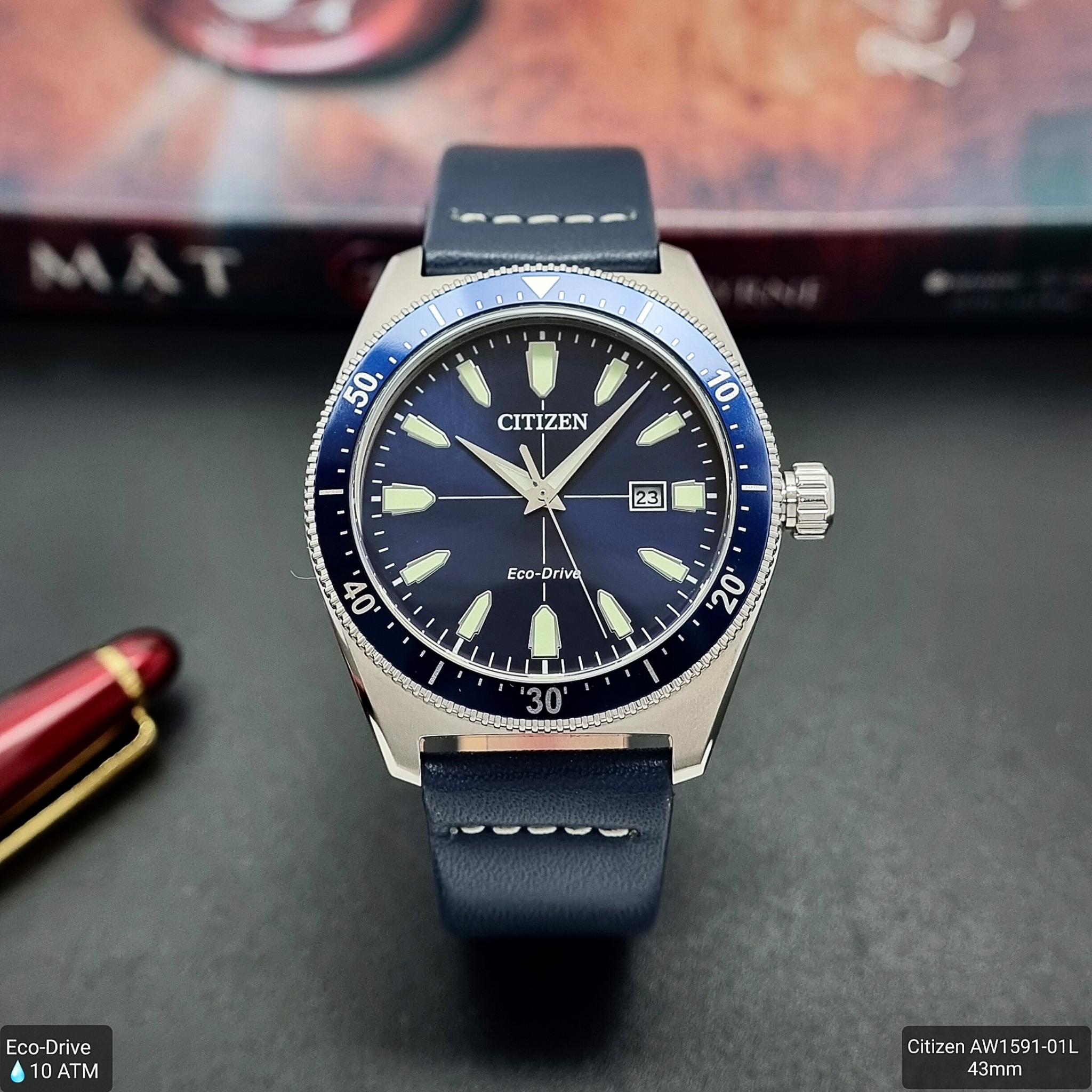 Citizen Eco-Drive AW1591-01L - Đồng Hồ Nam - Chính Hãng Giá Tốt ...