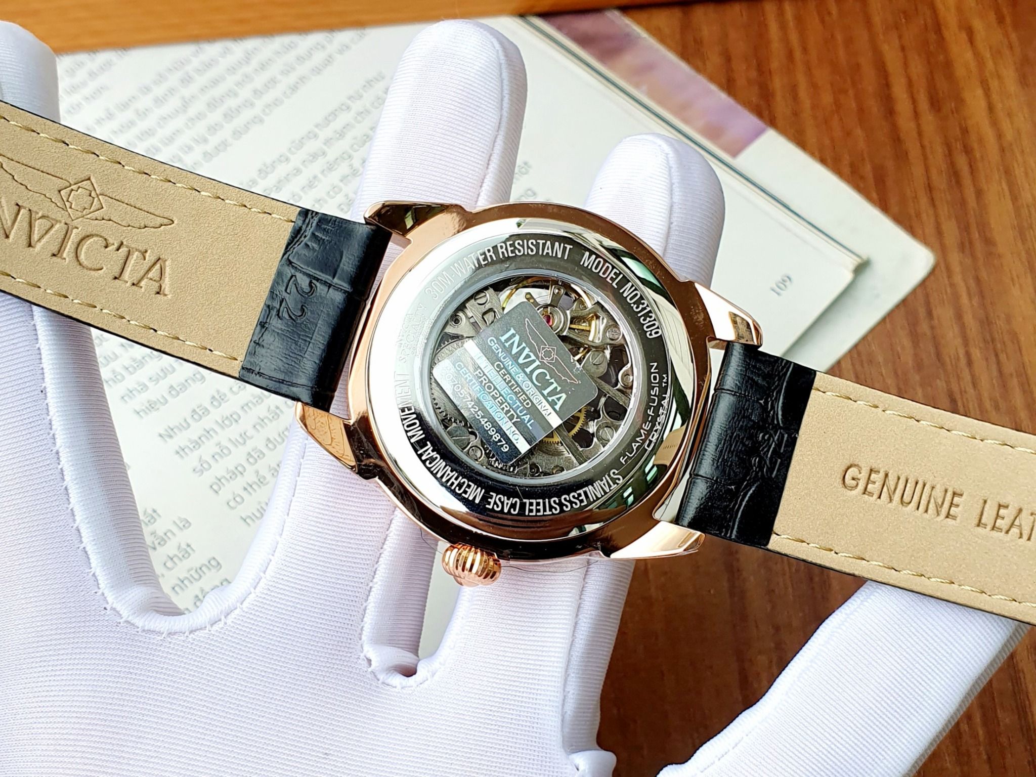 Invicta 31309 Specialty Automatic Black Dial - Đồng Hồ Nam – PhongWatch