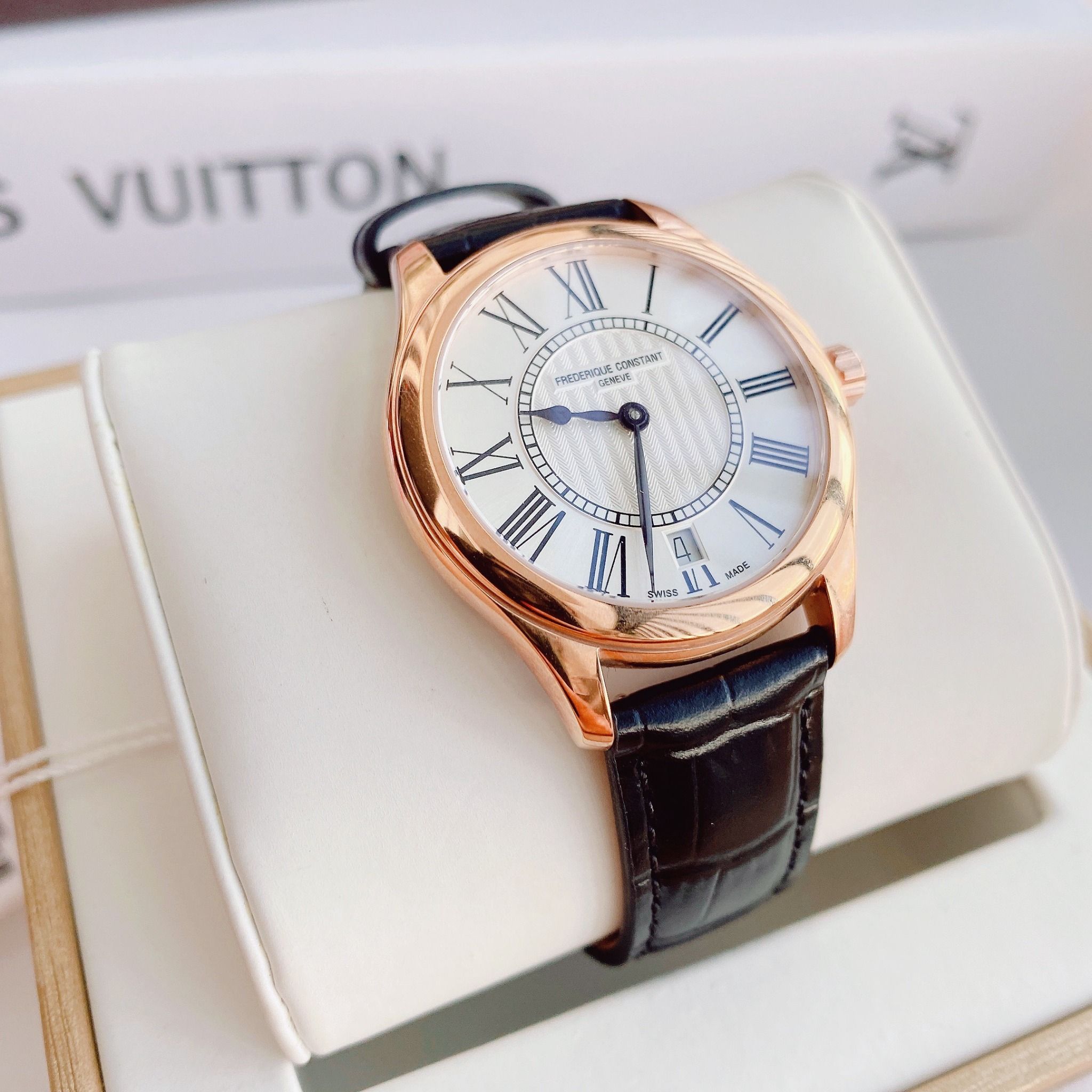Frederique Constant Classics Quartz FC-220MS3B4 ( FC220MS3B4 ) ( 220MS ...
