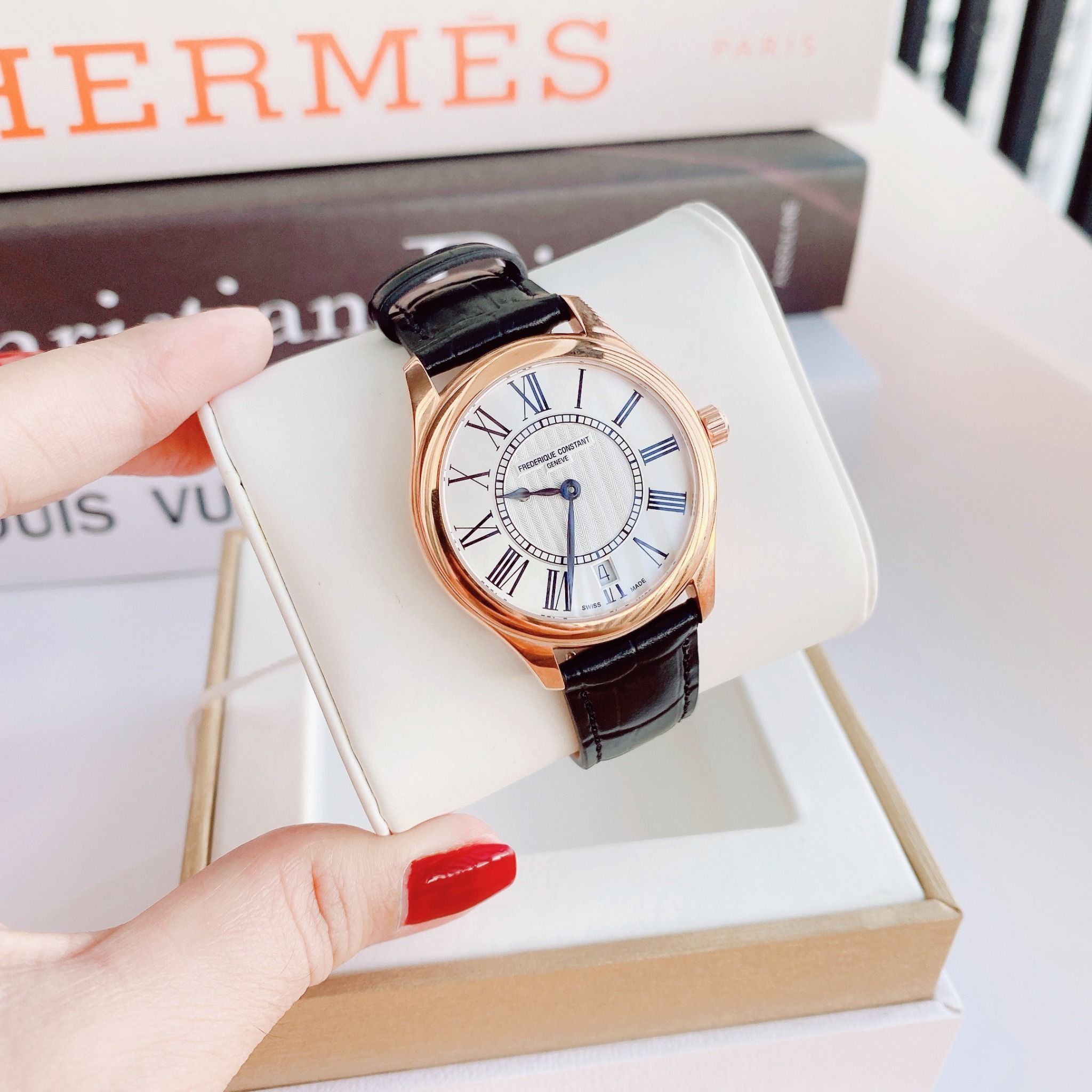 Frederique Constant Classics Quartz FC-220MS3B4 ( FC220MS3B4 ) ( 220MS ...