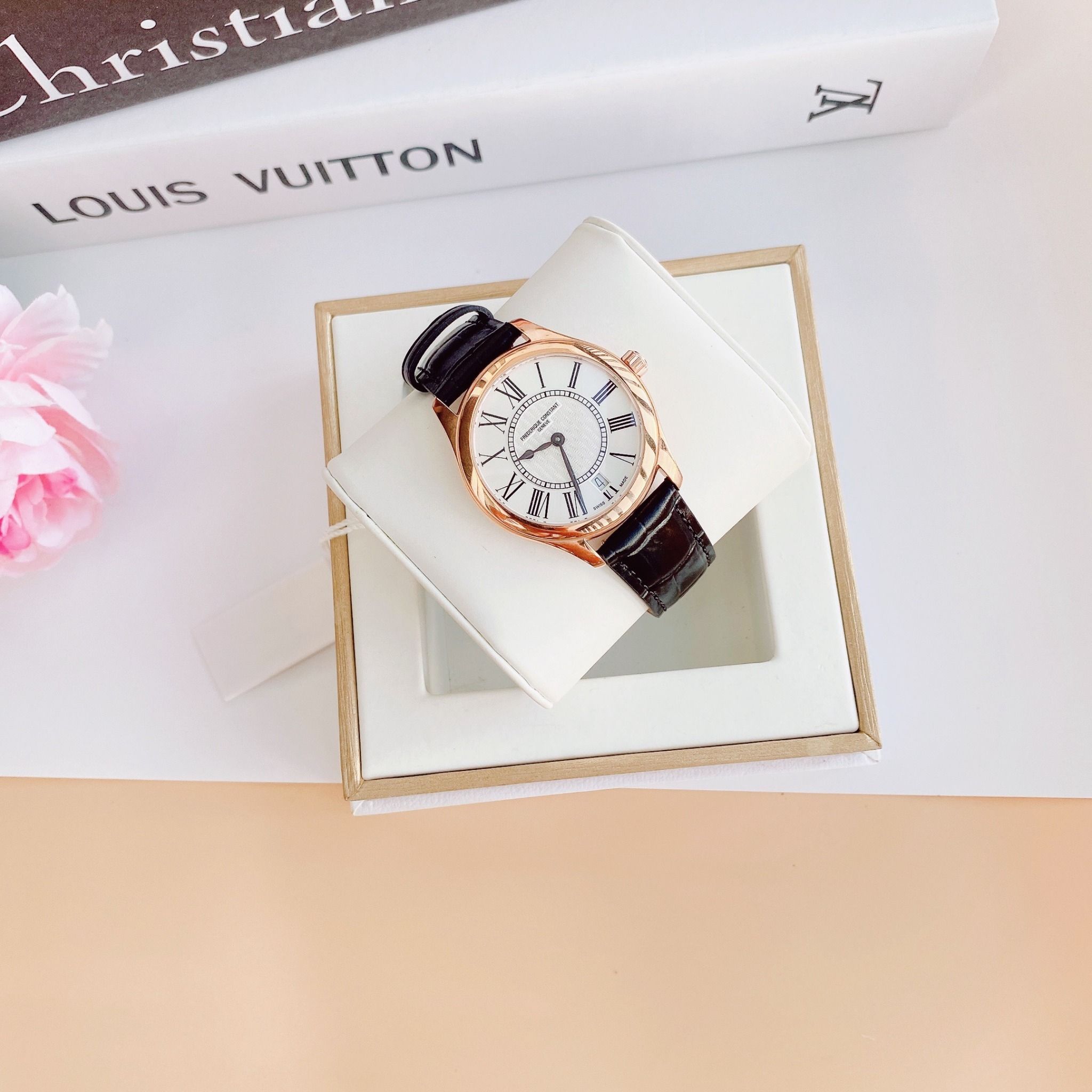 Frederique Constant Classics Quartz FC-220MS3B4 ( FC220MS3B4 ) ( 220MS ...