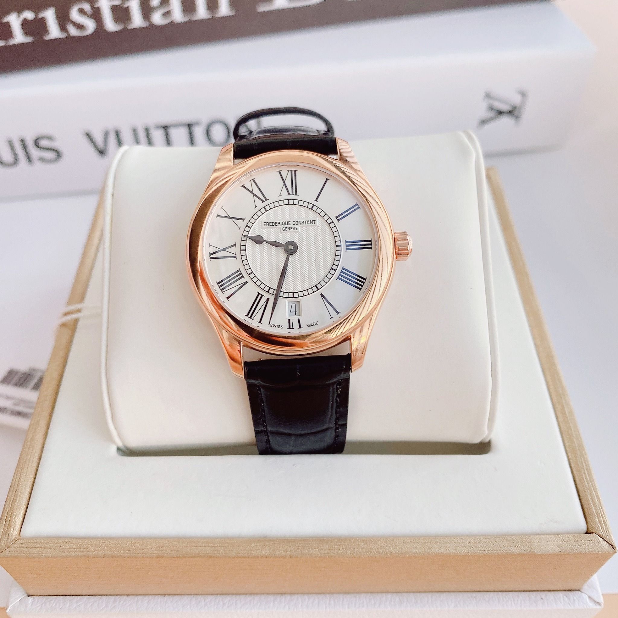 Frederique Constant Classics Quartz FC-220MS3B4 ( FC220MS3B4 ) ( 220MS ...