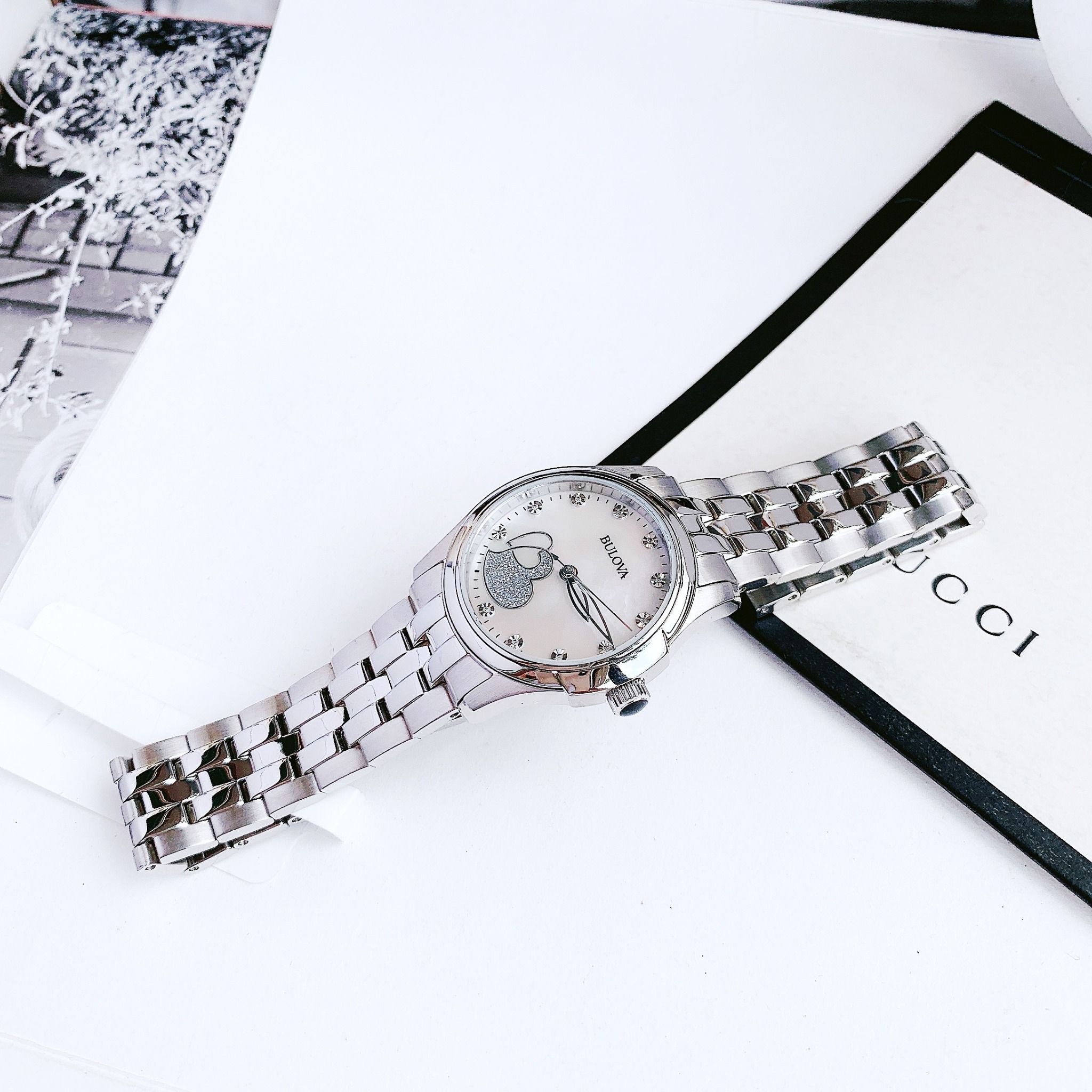 Bulova Quartz 96P182 - Đồng Hồ Nữ – PhongWatch