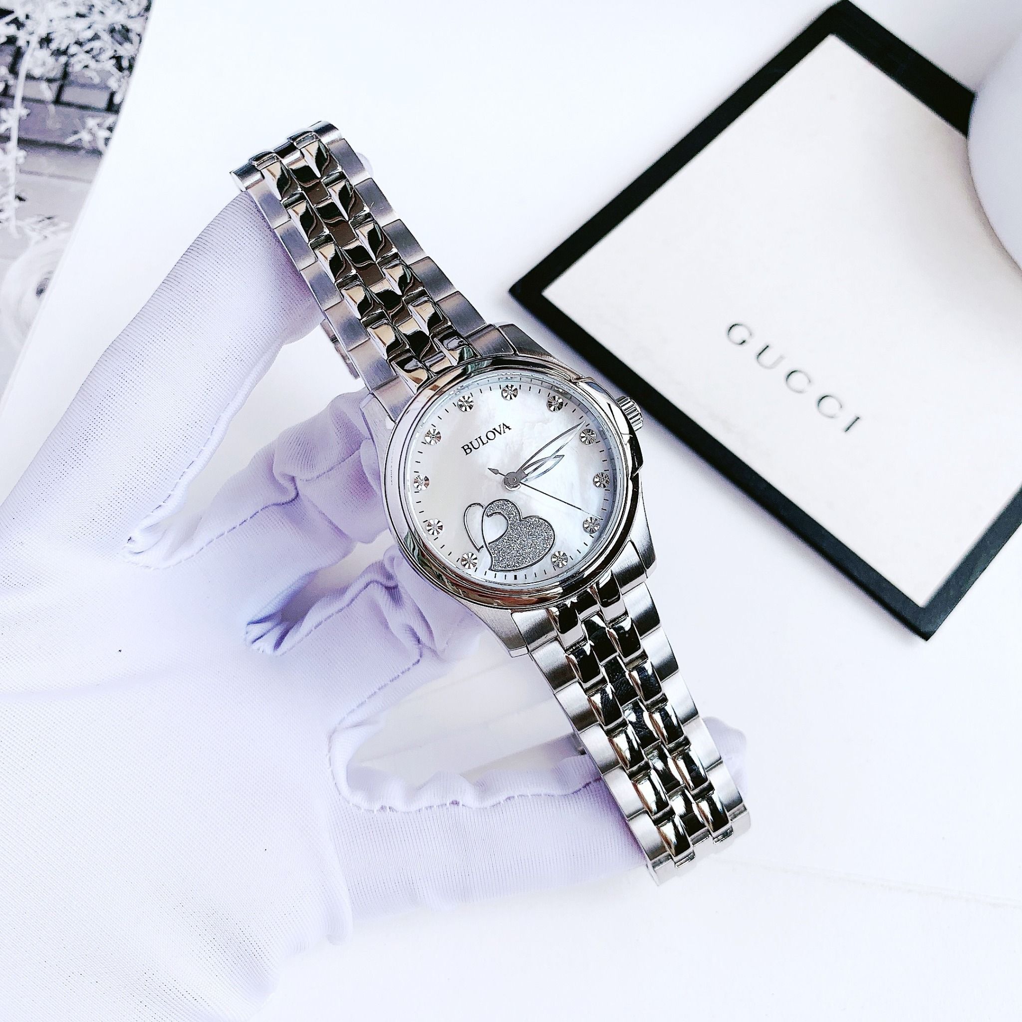 Bulova Quartz 96P182 - Đồng Hồ Nữ – PhongWatch