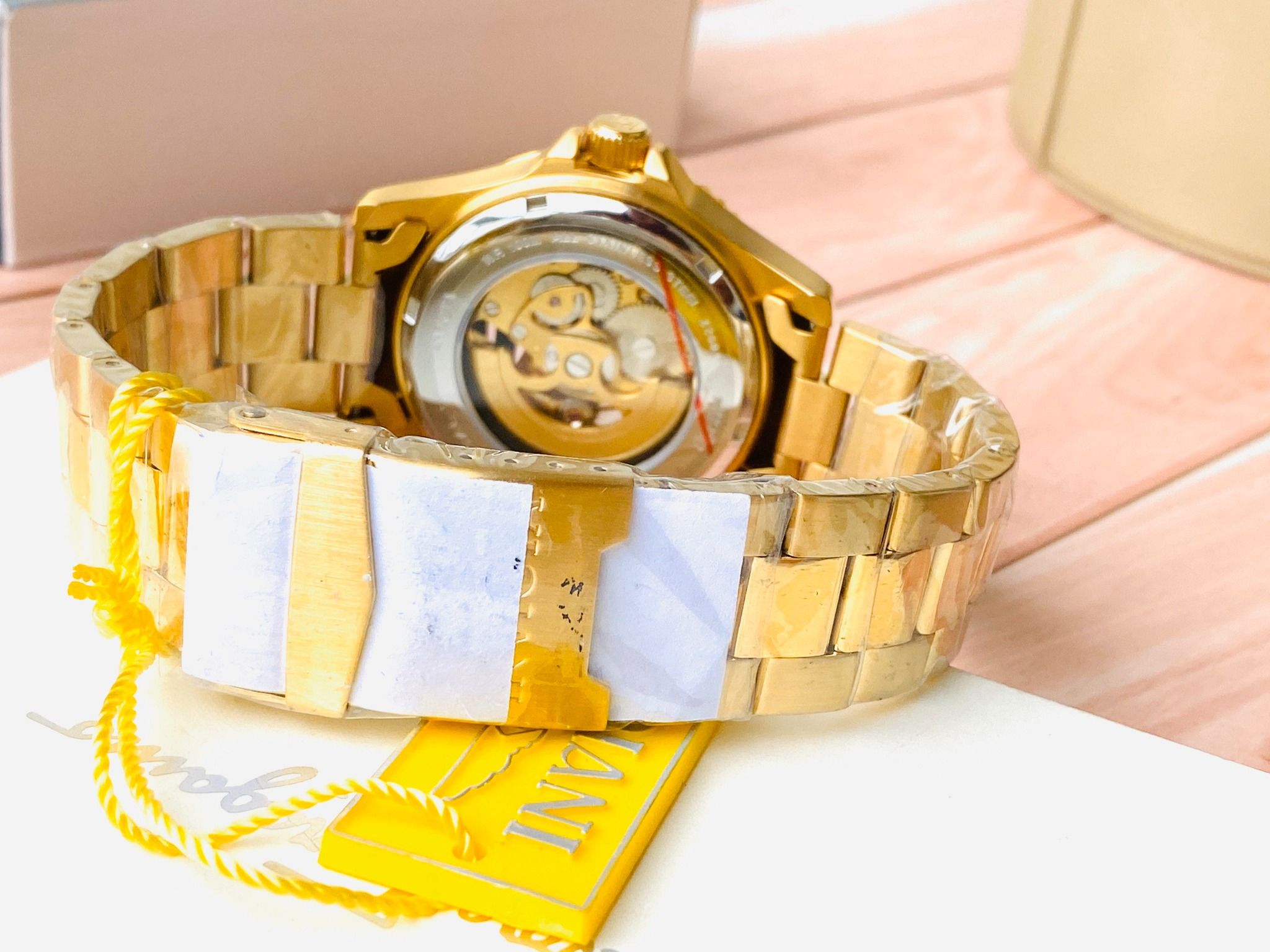 Invicta Objet D Art Automatic Gold Dial 22604 - Đồng Hồ Nam – PhongWatch