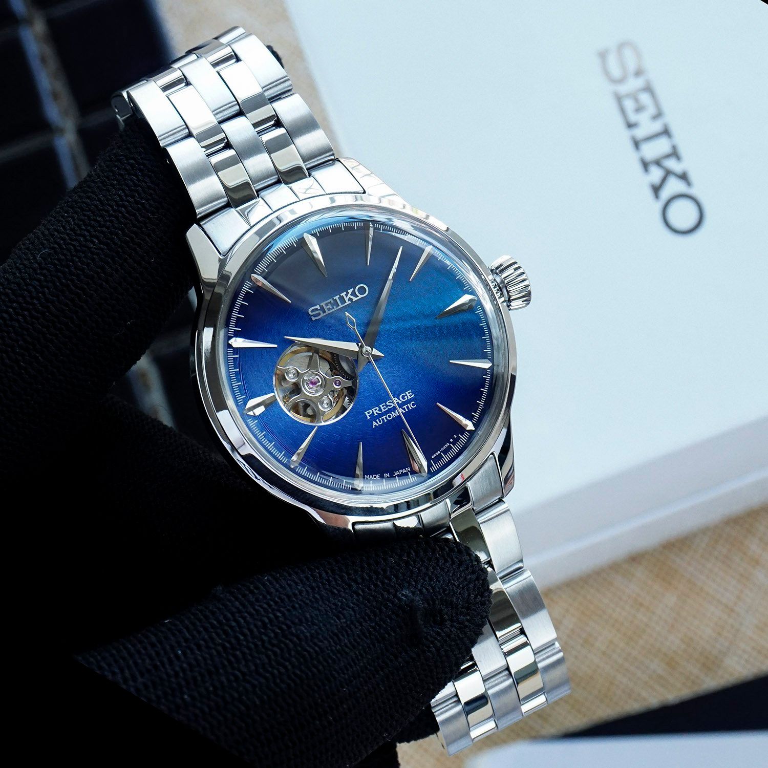 Seiko Presage Cocktail Acapulco Blue SSA439J1 - Đồng Hồ Nam – PhongWatch