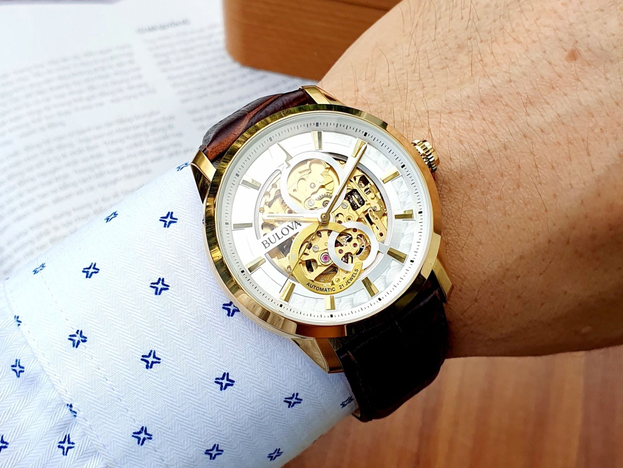 Bulova Automatic 97A138 - Đồng Hồ Nam – PhongWatch