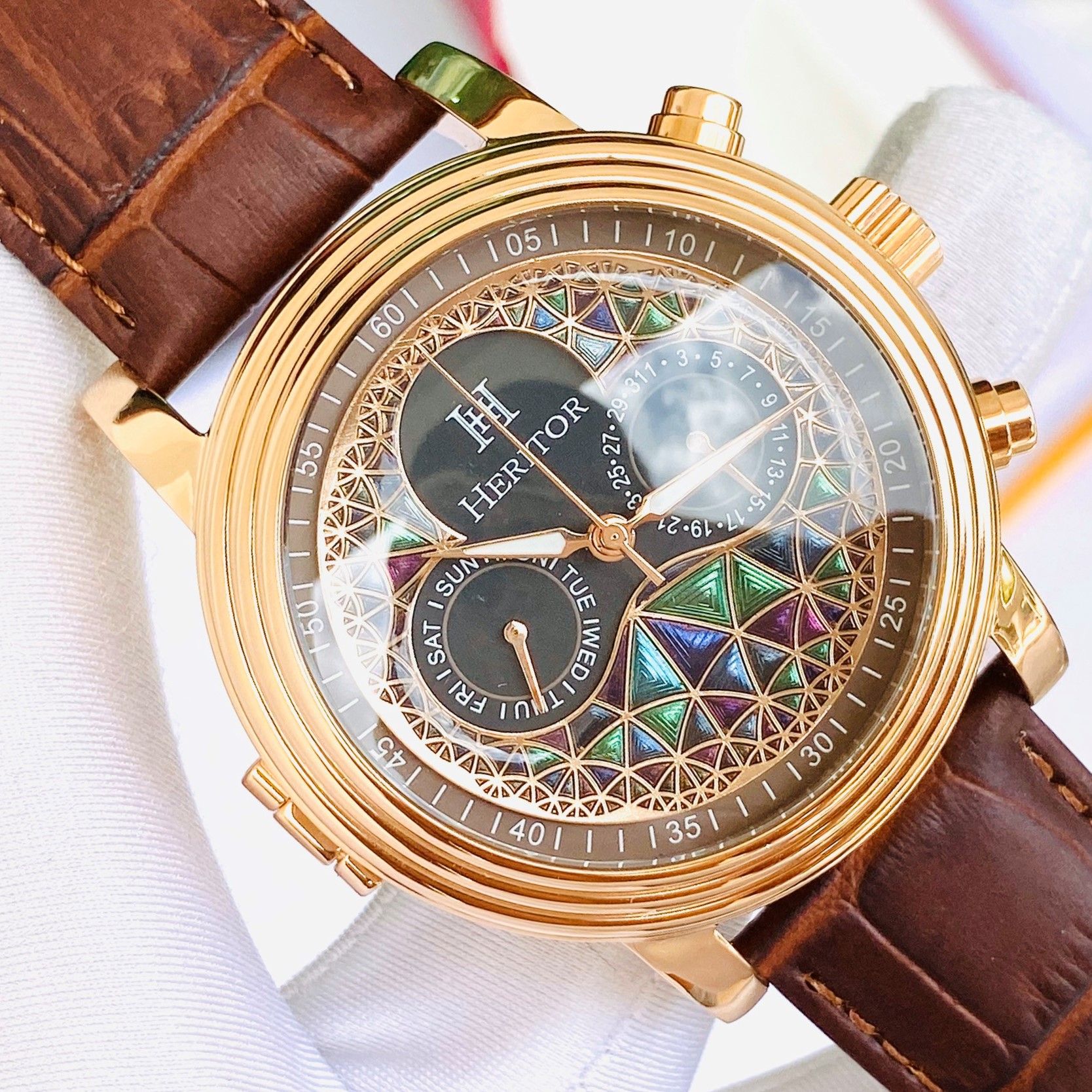 Heritor Legacy Automatic Multi-Color Dial HERHR9704 - Đồng Hồ Nam ...