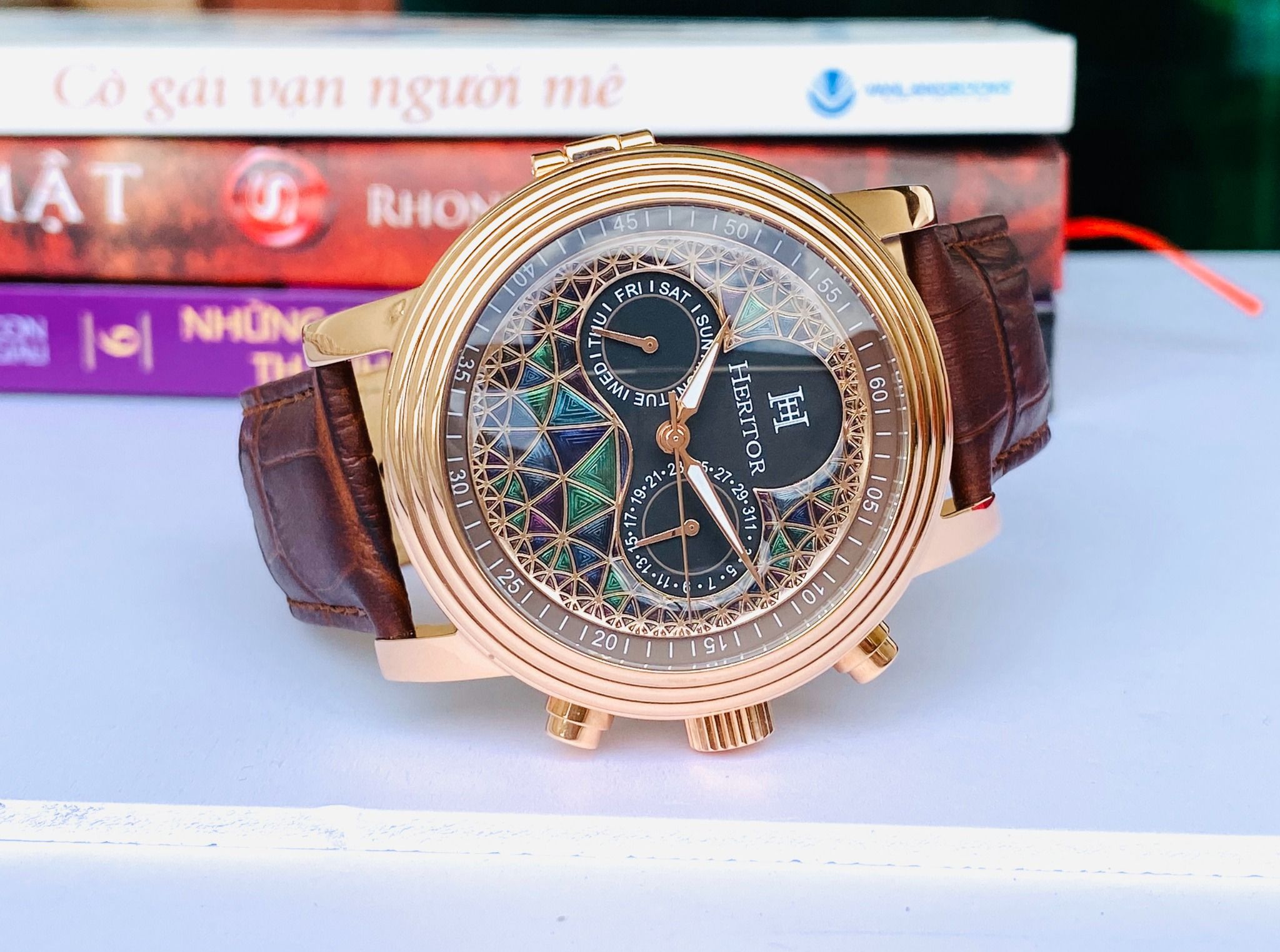 Heritor Legacy Automatic Multi-Color Dial HERHR9704 - Đồng Hồ Nam ...