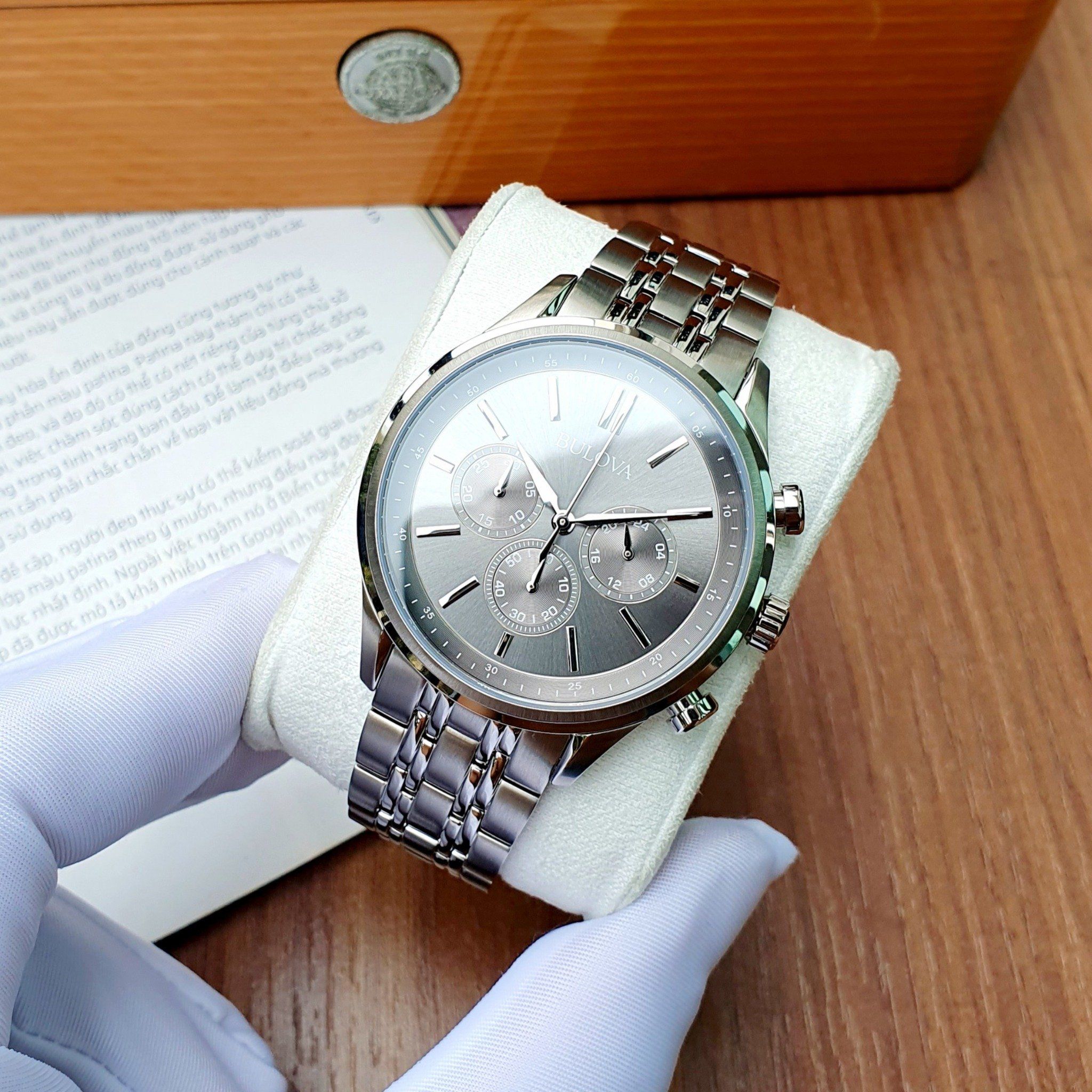 Bulova Quartz 96A209 Chronograph - Đồng Hồ Nam – PhongWatch