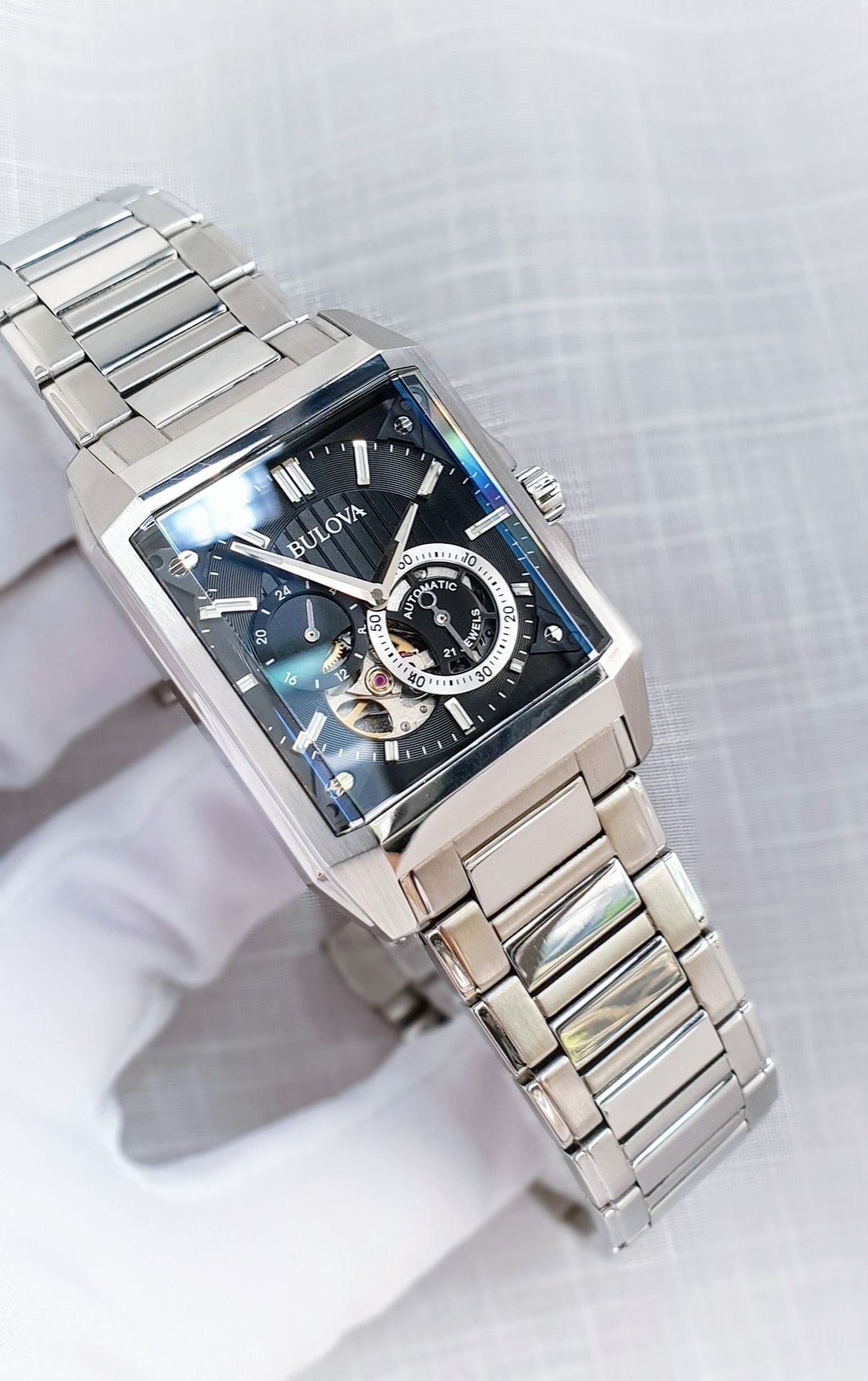 Bulova Open Heart 96A194 Automatic Black Dial – PhongWatch