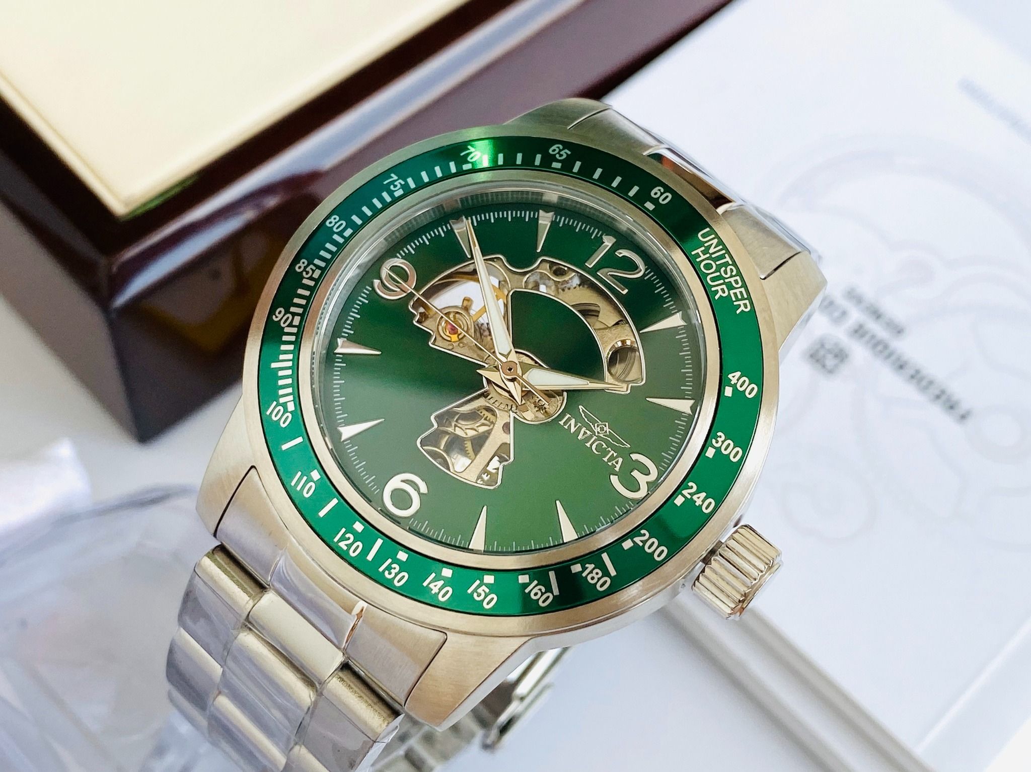 Invicta Pro Diver Automatic Grey Dial 35847 - Đồng Hồ Nam – PhongWatch