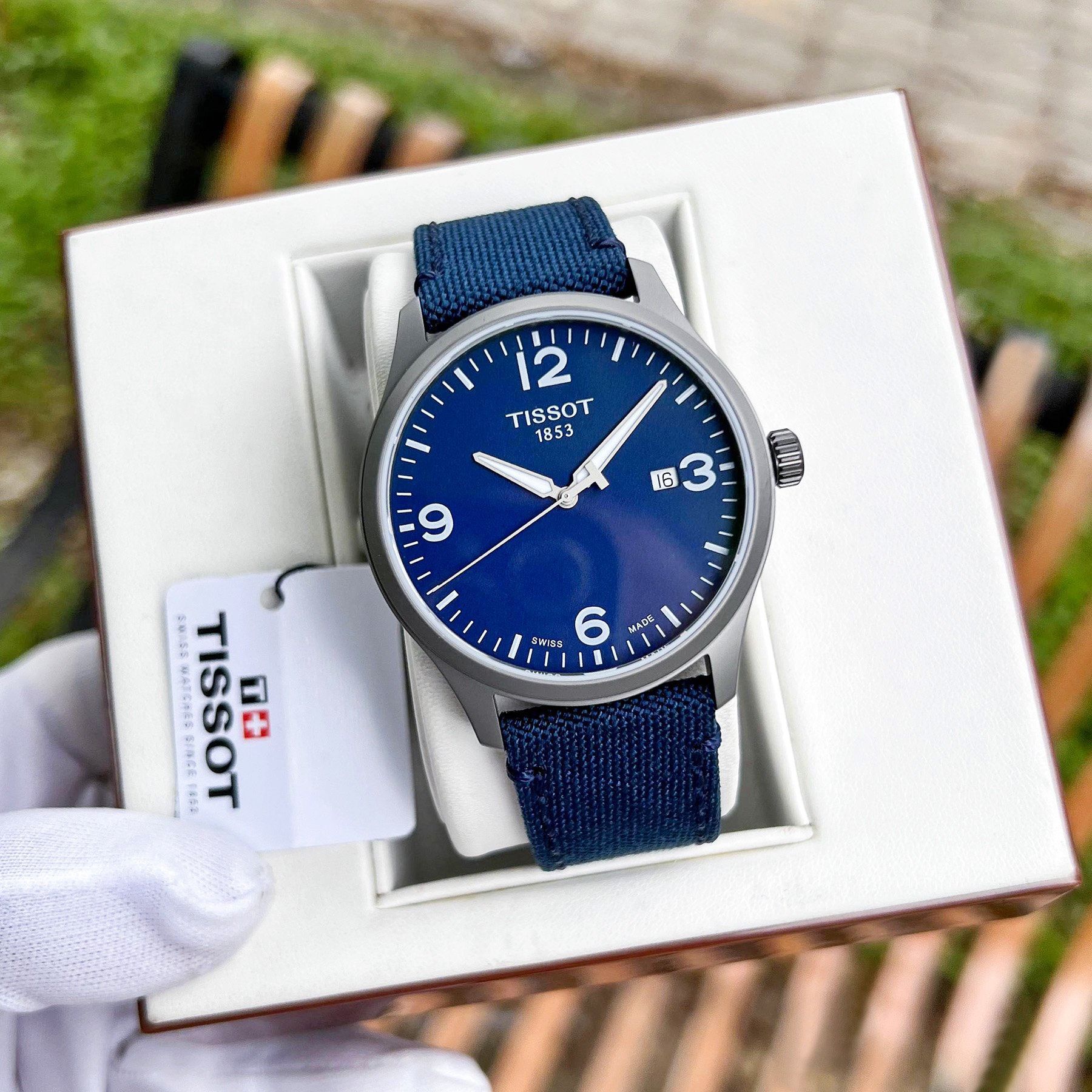 Tissot Gent XL Blue Dial T116.410.37.047.00 / T1164103704700 – PhongWatch