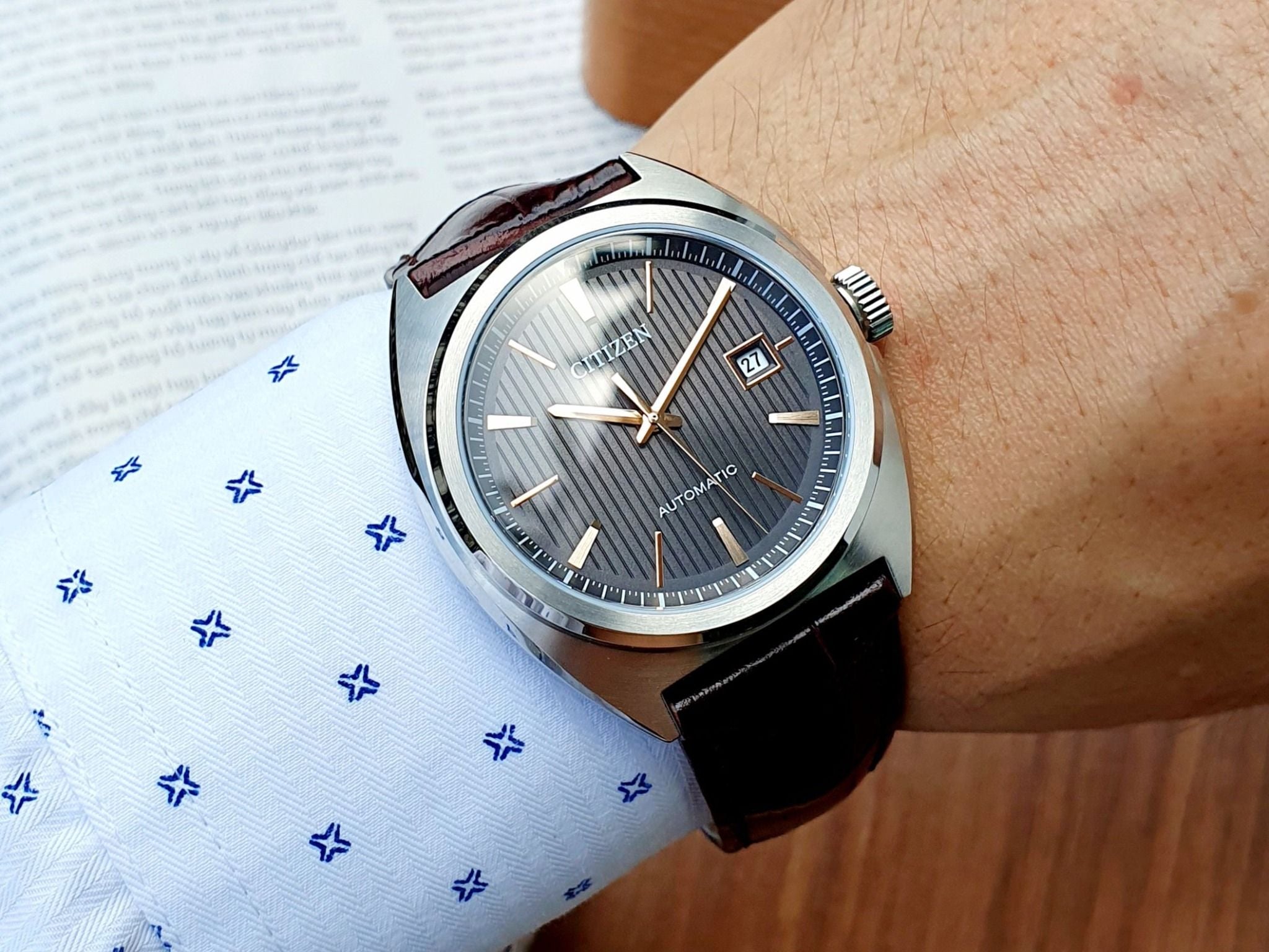 Citizen Automatic NJ0100-03H - Đồng Hồ Nam – PhongWatch