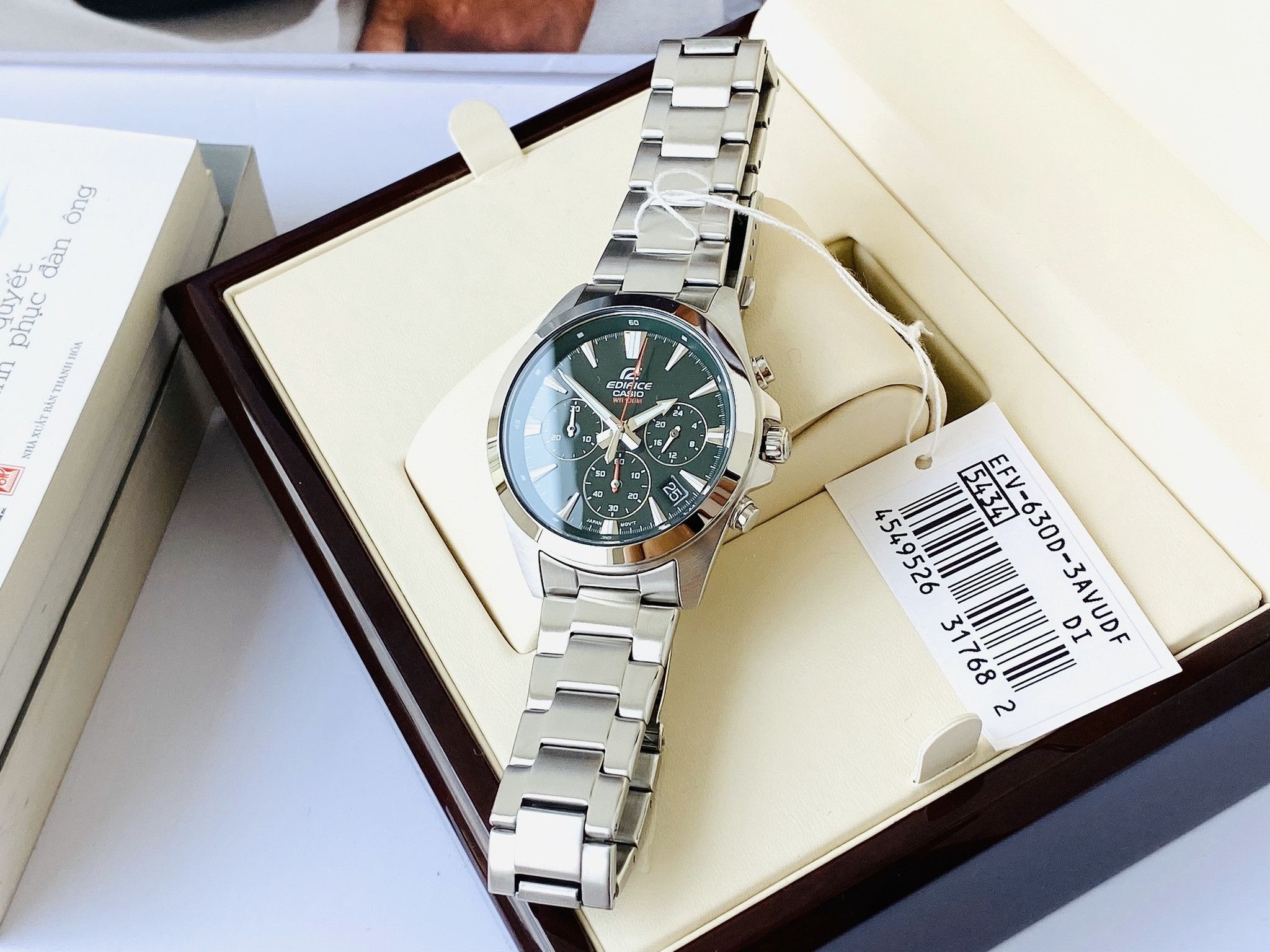Casio Edifice EFV-630D-3AV - Đồng Hồ Nam – PhongWatch