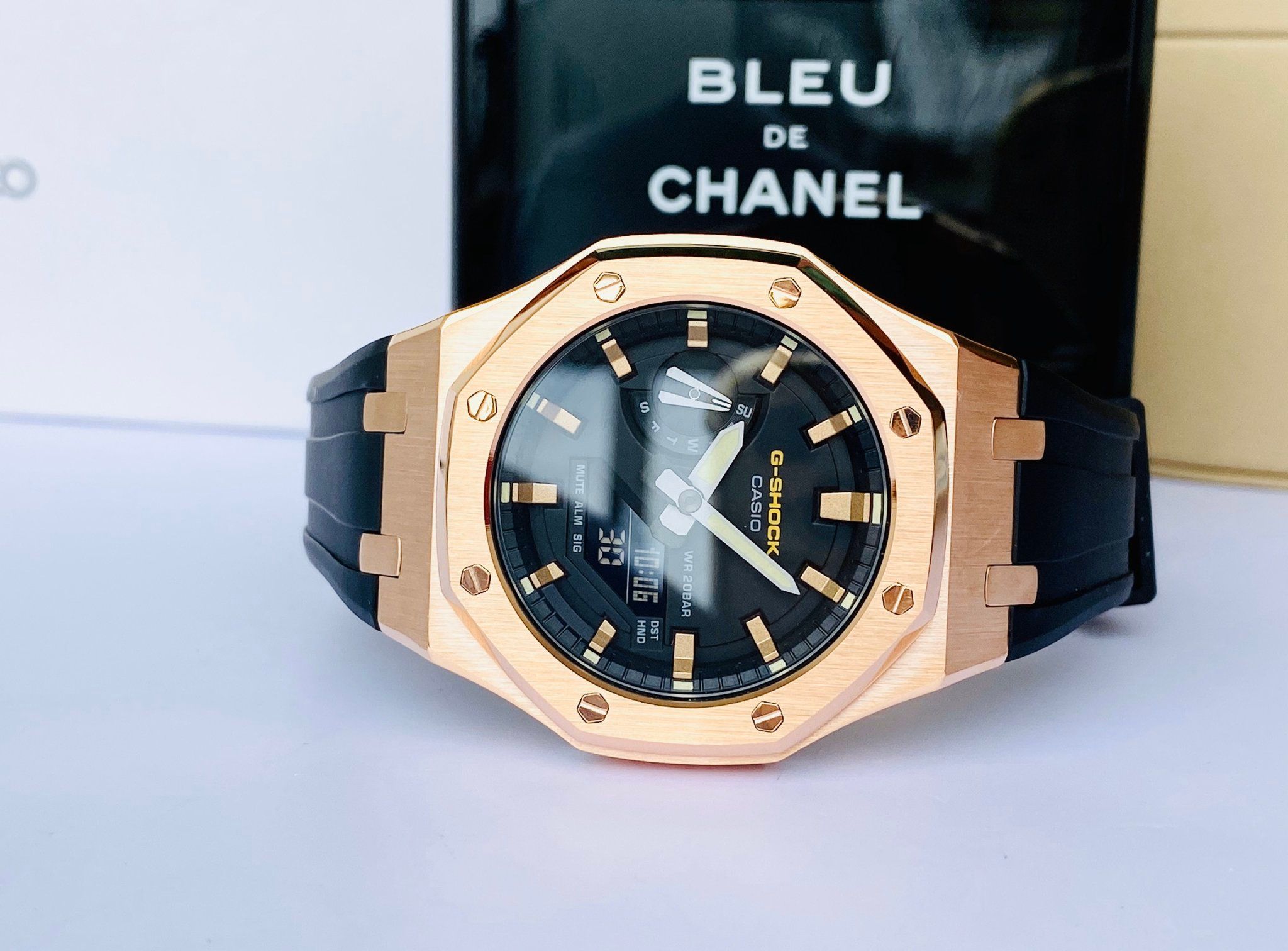 Casio G-Shock GA-2100-5A Custom AP Special (Rose Gold X Black) - Đồng ...