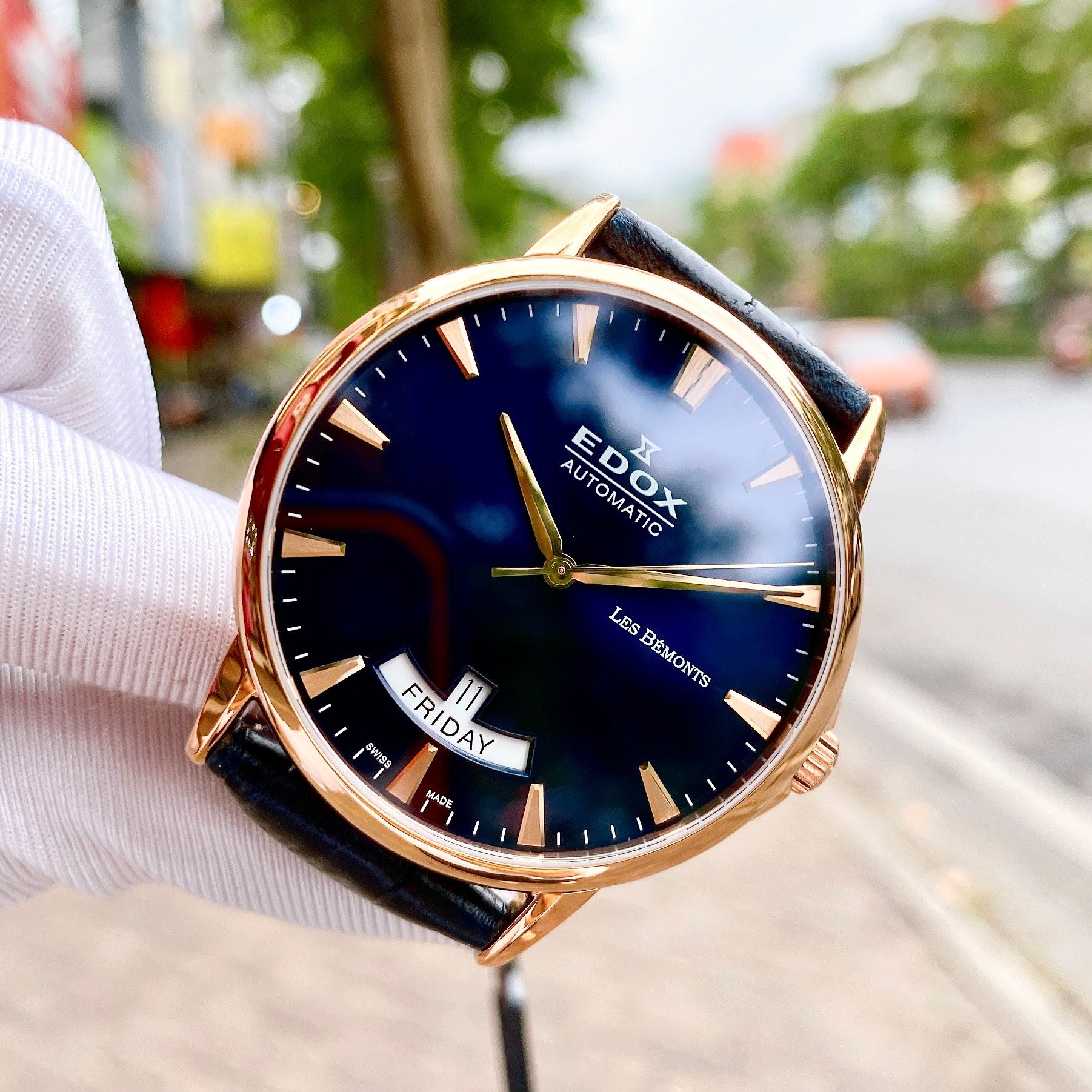 Edox Les Bemont 83015-37R-BUIR ( 83015 37R BUIR ) ( 8301537RBUIR ...