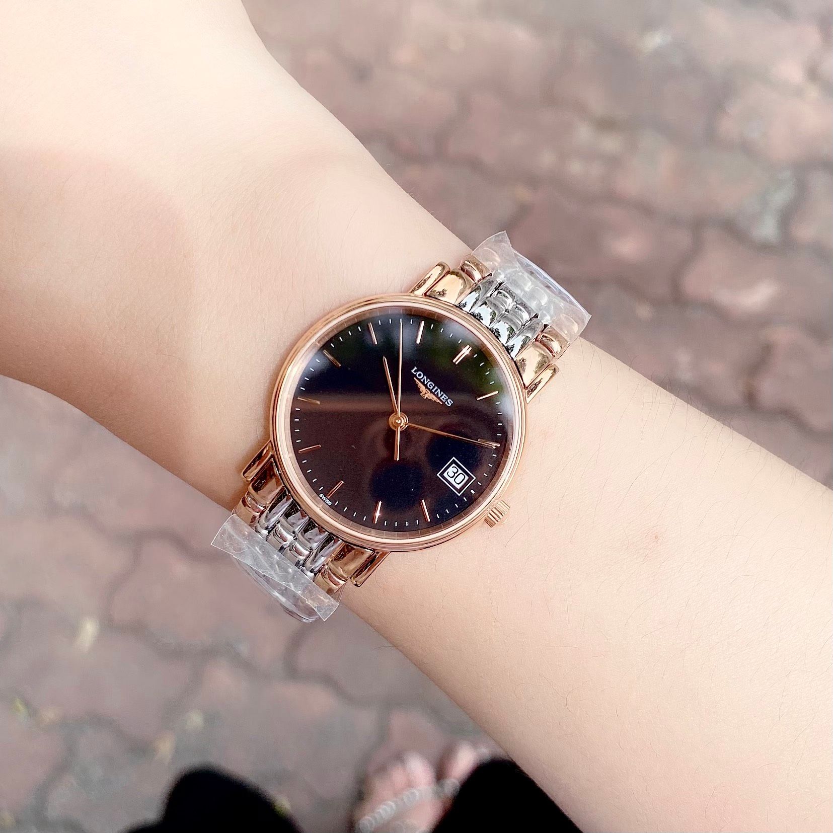 Longines Quartz Présence L4.320.1.59.7 ( L43201597 ) - Đồng Hồ Nữ ...