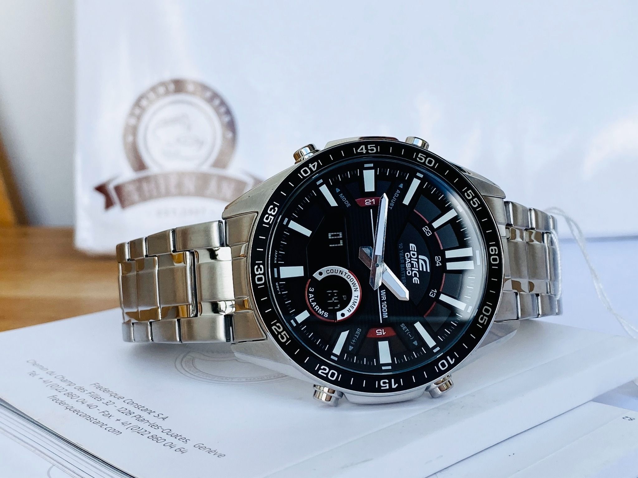 Casio Edifice EFV-C100D-1A - Đồng Hồ Nam - Chính Hãng Giá Tốt – PhongWatch