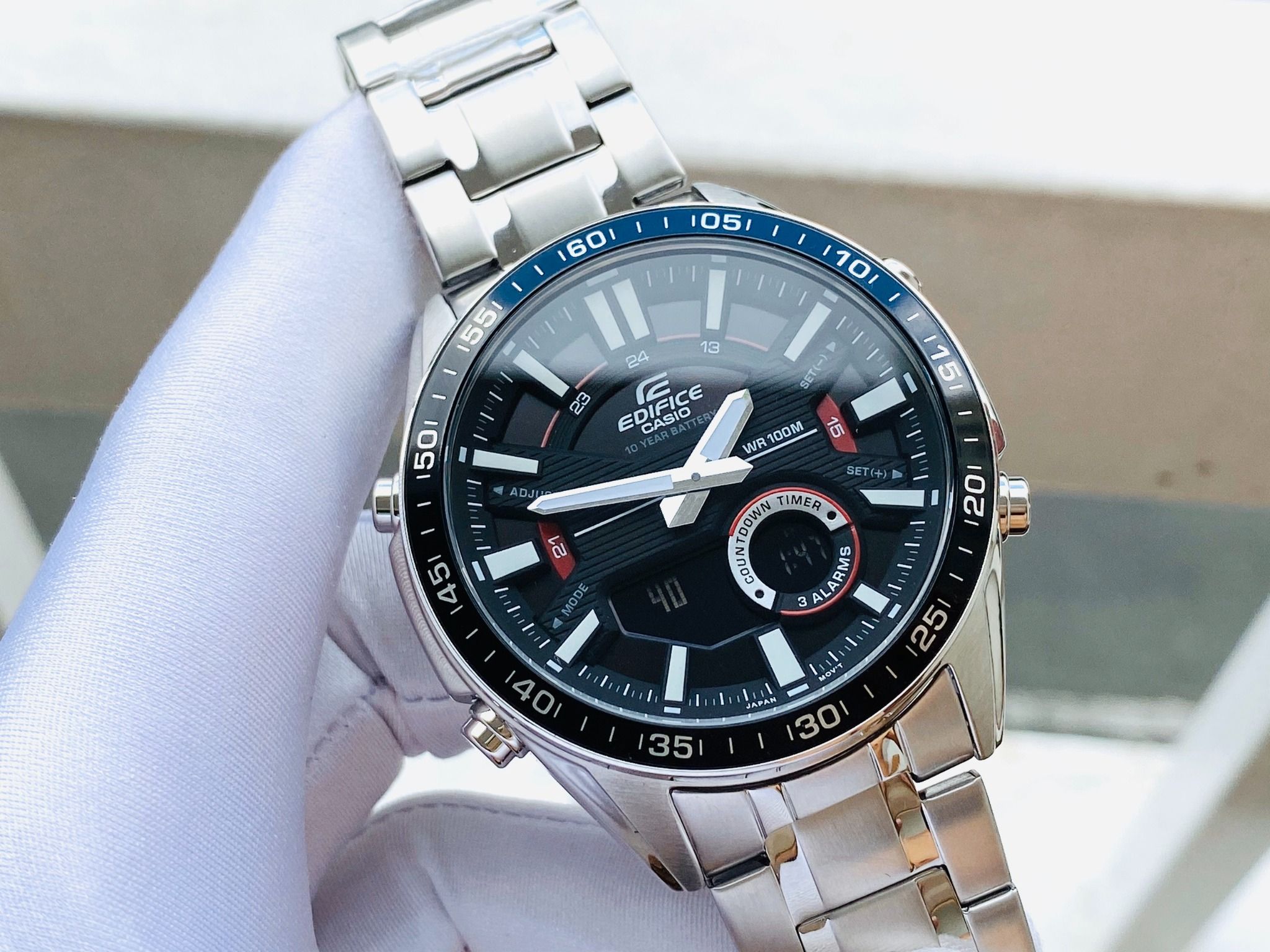 Casio Edifice EFV-C100D-1A - Đồng Hồ Nam - Chính Hãng Giá Tốt – PhongWatch