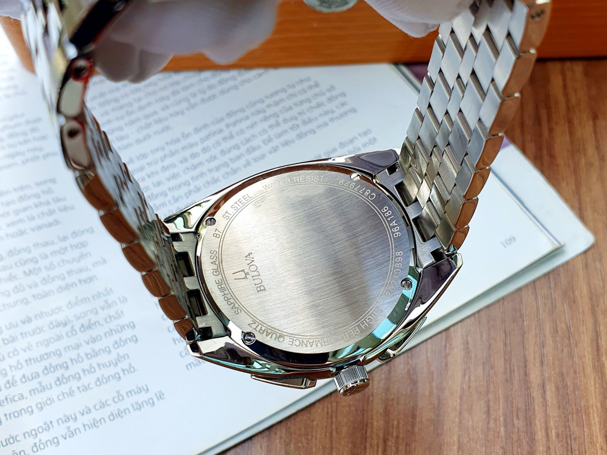 Bulova Quartz 96A186 - Đồng Hồ Nam - Chính Hãng Giá Tốt – PhongWatch