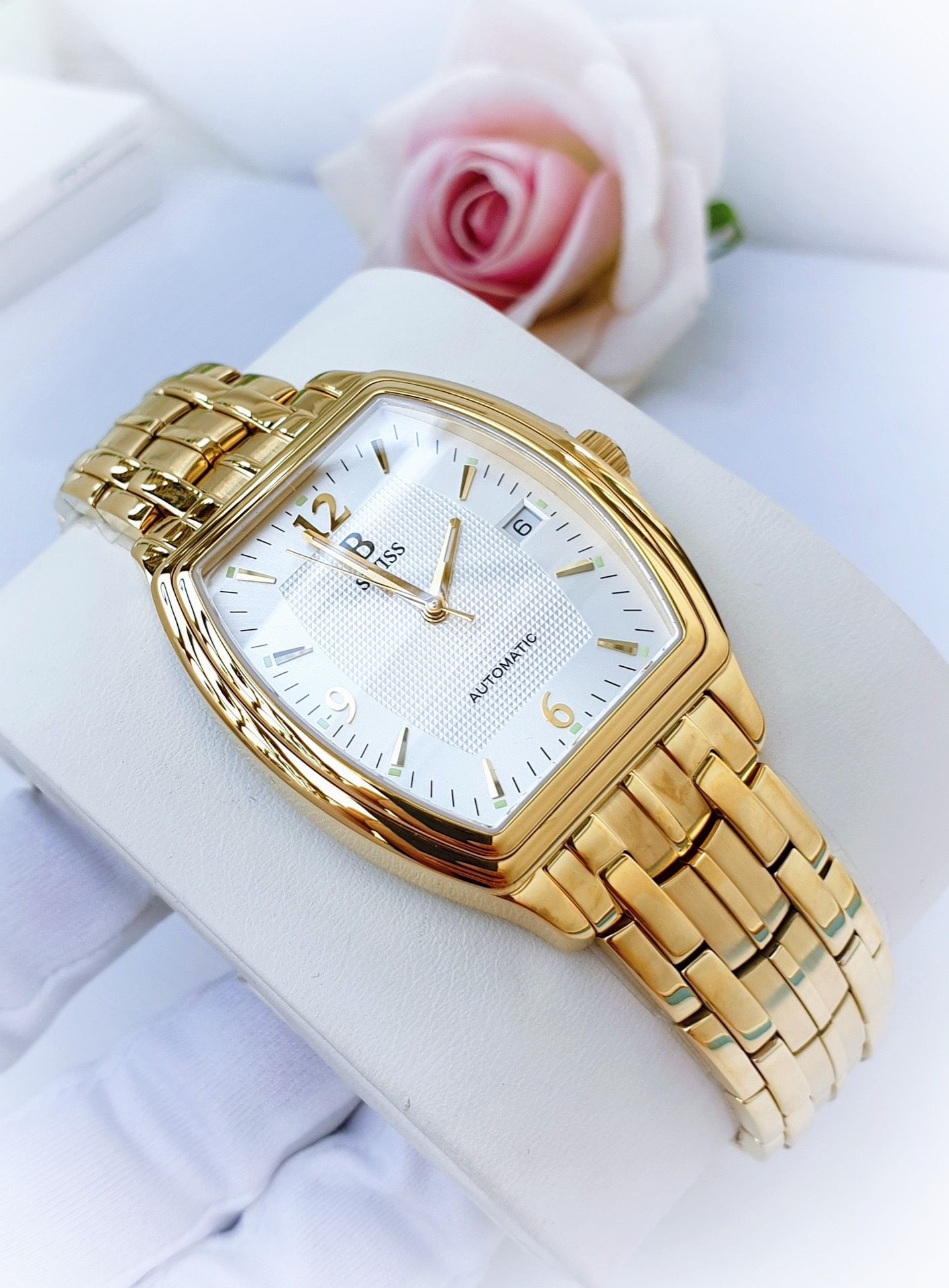 B Swiss by Bucherer Prestige Automatic 00.50505.10.16.21 0050505101621 ...