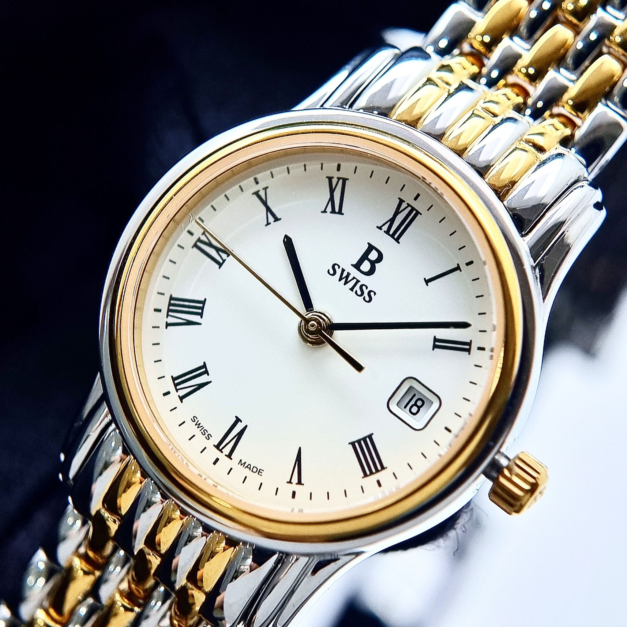 B SWISS Quartz 50002.34 - Đồng Hồ Nữ – PhongWatch