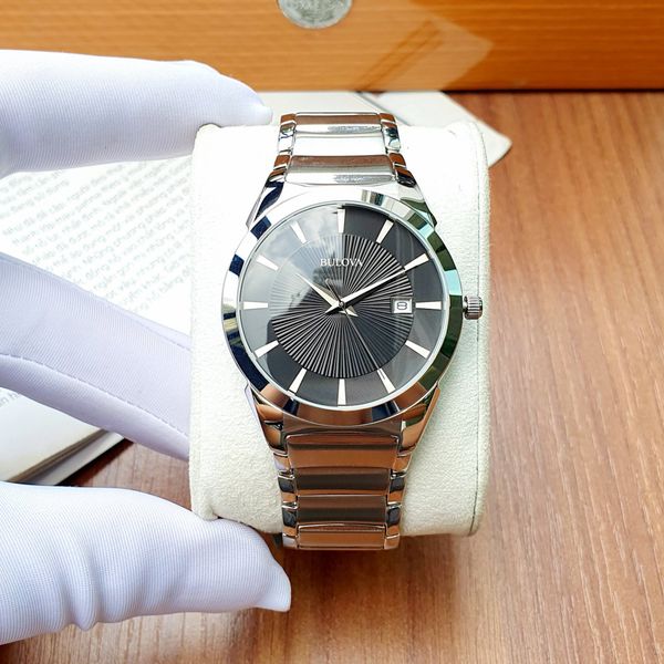 Bulova Classic Black Dial Stainless Steel 96B149 - Đồng Hồ Nam – PhongWatch