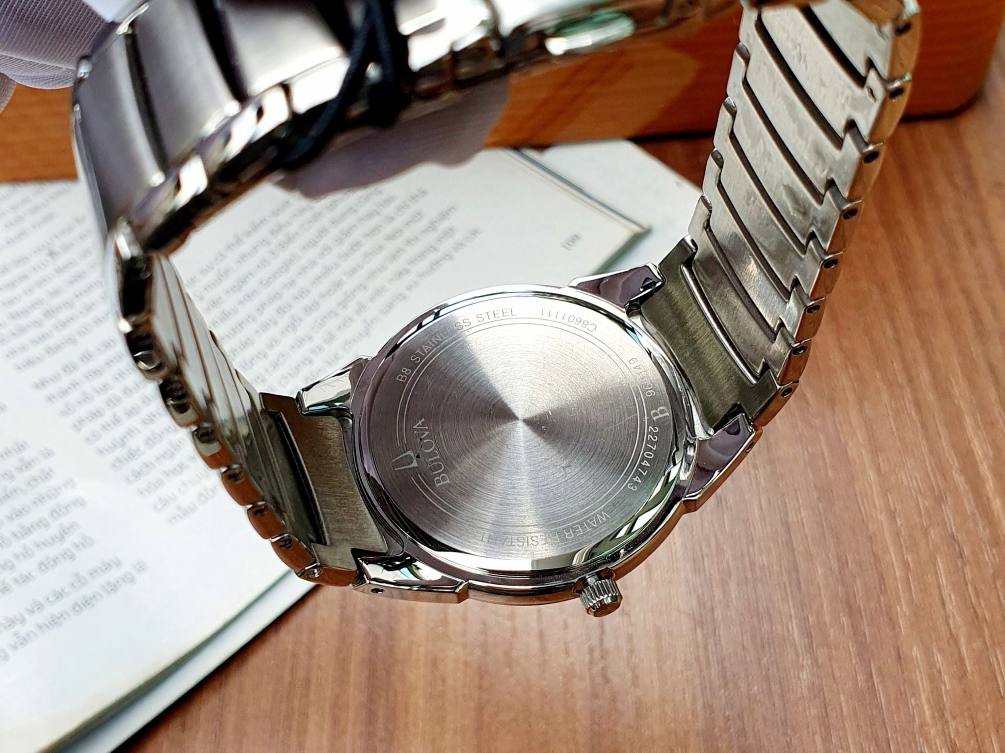 Bulova Classic Black Dial Stainless Steel 96B149 - Đồng Hồ Nam – PhongWatch