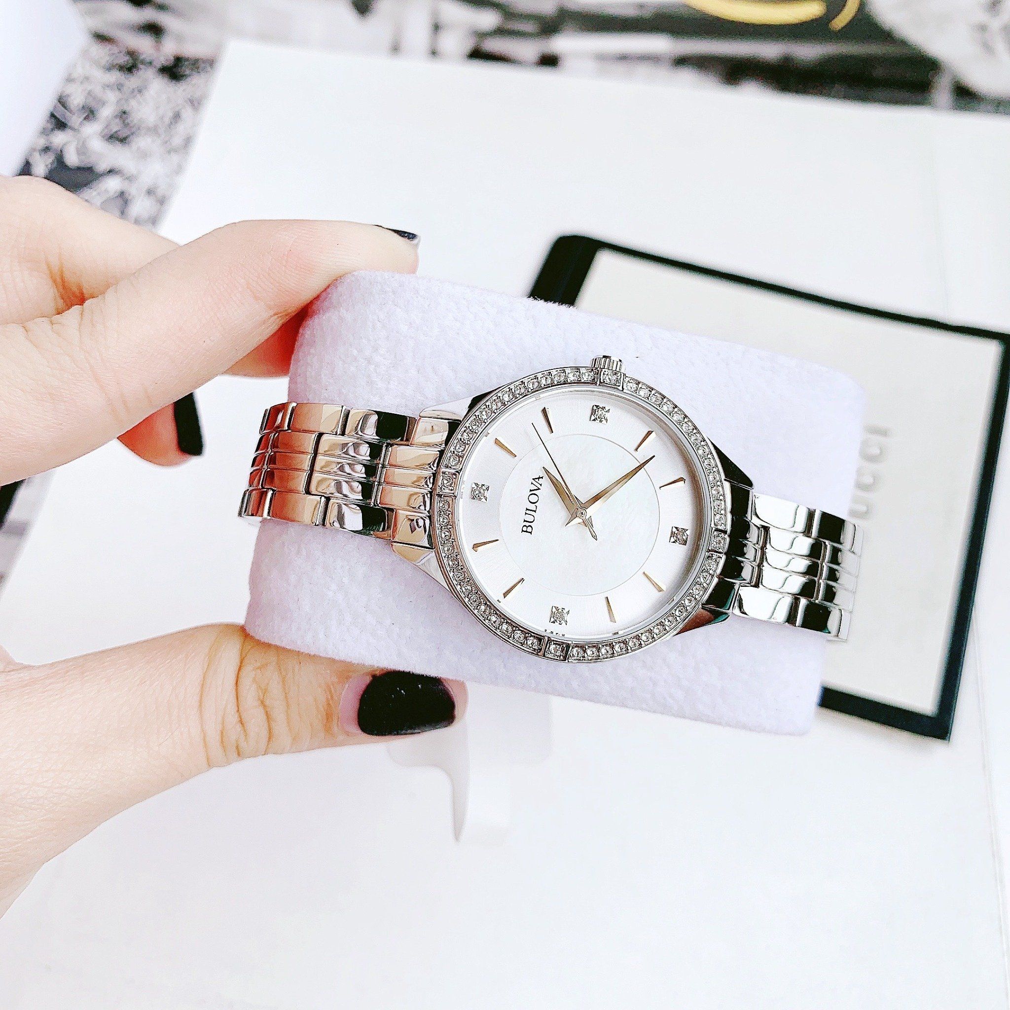 Bulova Quartz 96L282 - Đồng Hồ Nữ – PhongWatch