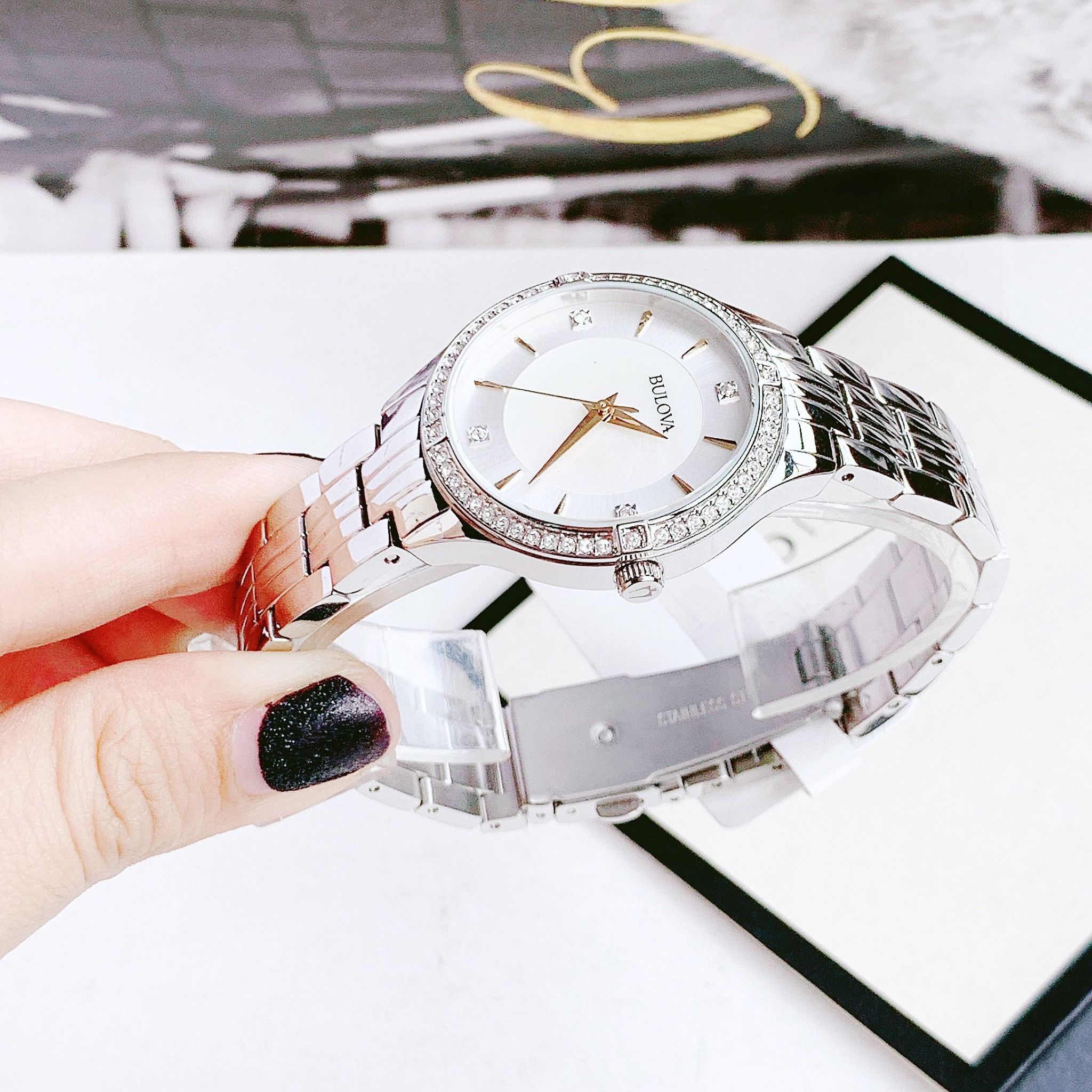 Bulova Quartz 96L282 - Đồng Hồ Nữ – PhongWatch