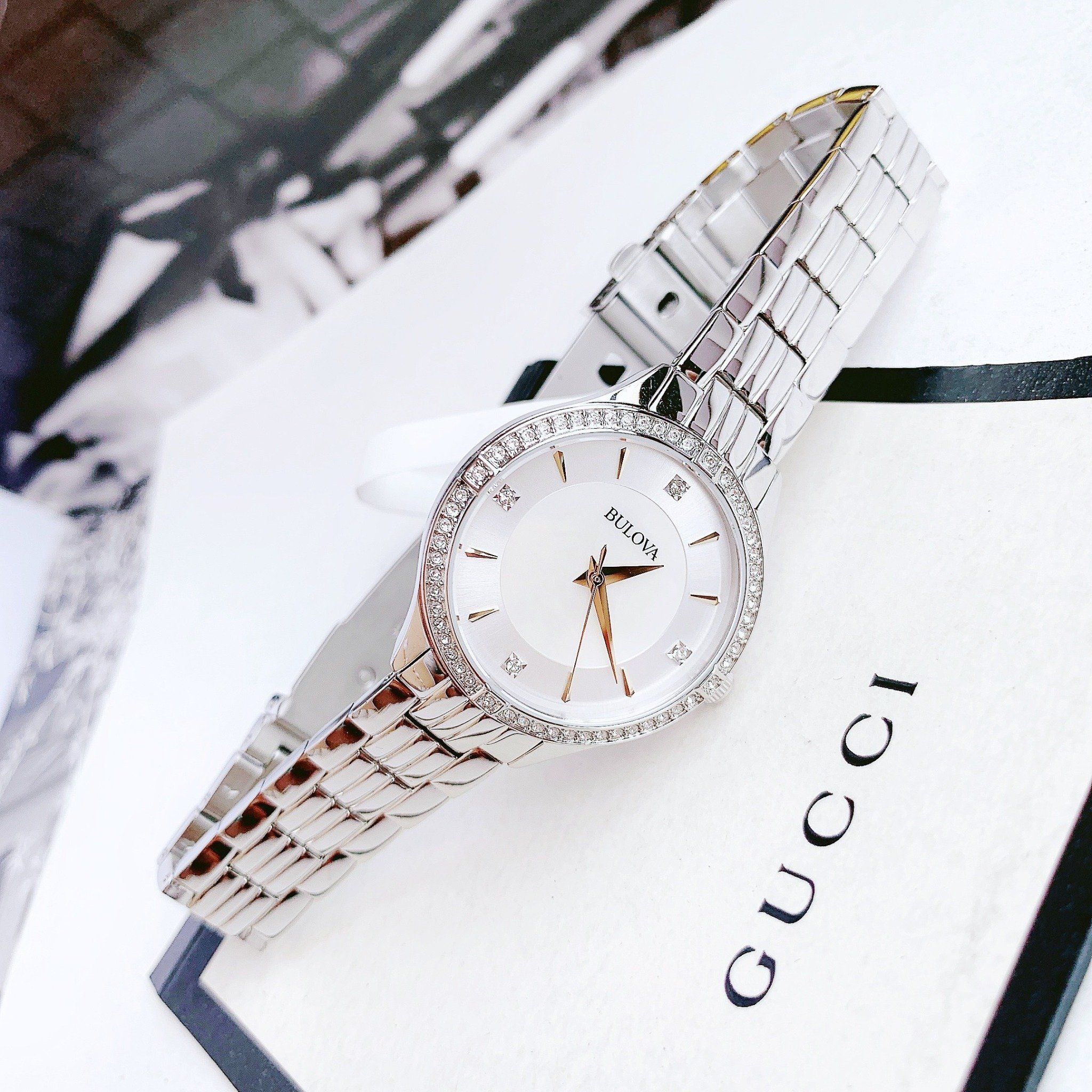 Bulova Quartz 96L282 - Đồng Hồ Nữ – PhongWatch