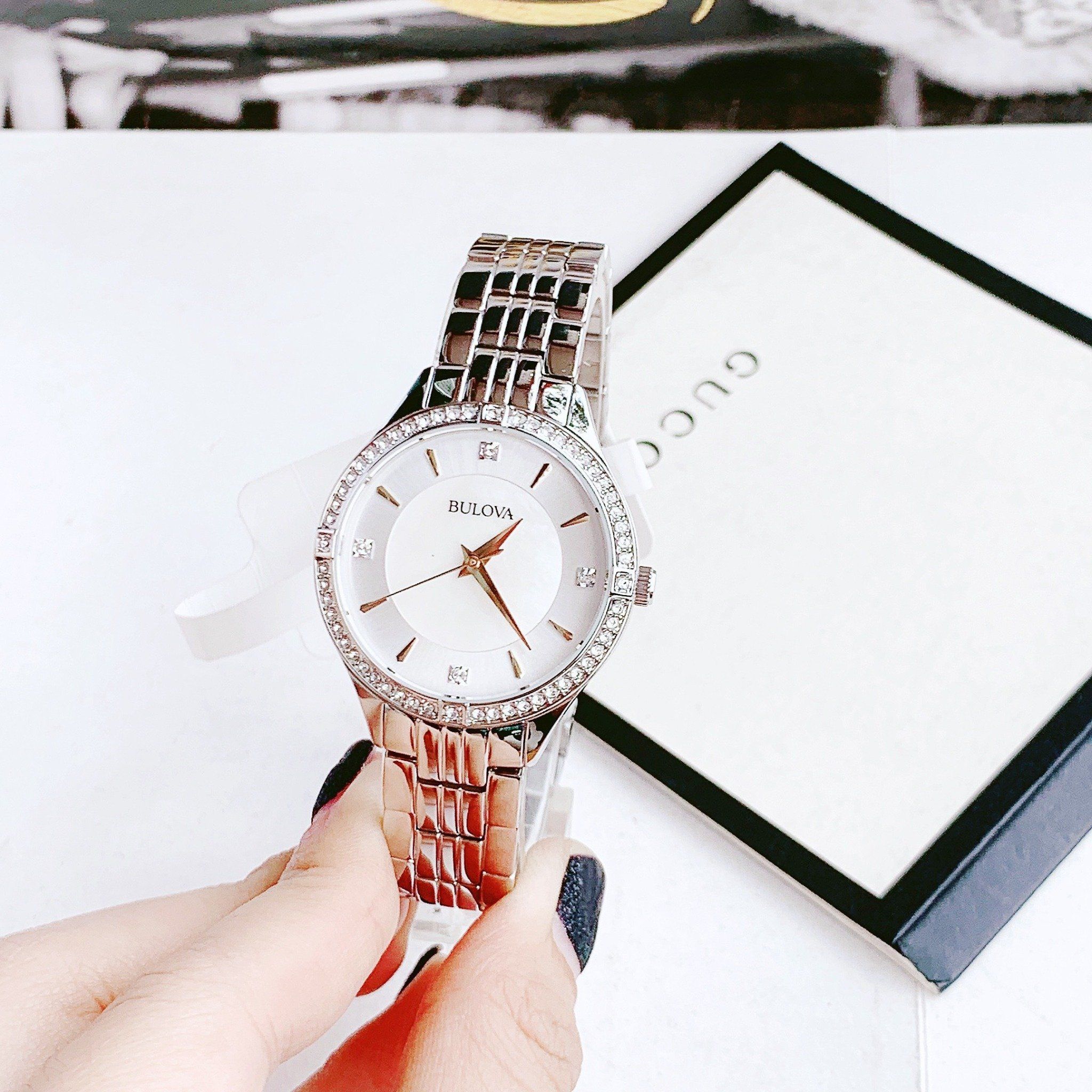 Bulova Quartz 96L282 - Đồng Hồ Nữ – PhongWatch