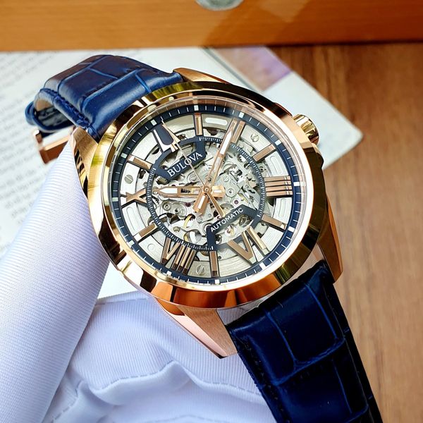 Bulova Skeleton Automatic 97A161 – PhongWatch