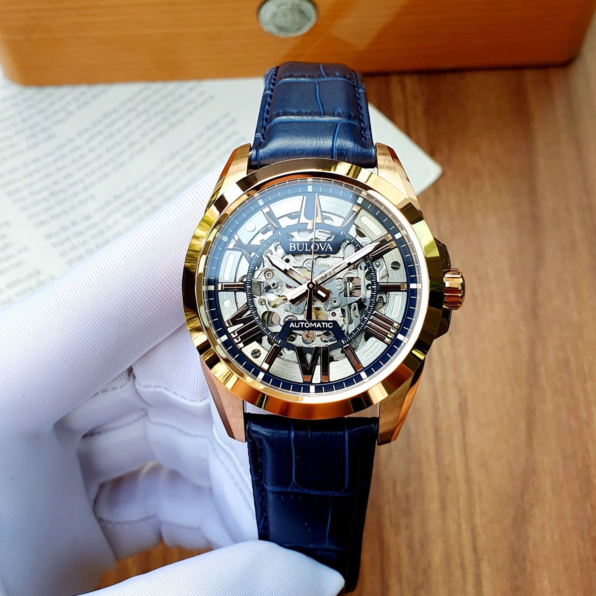 Bulova Skeleton Automatic 97A161 – PhongWatch