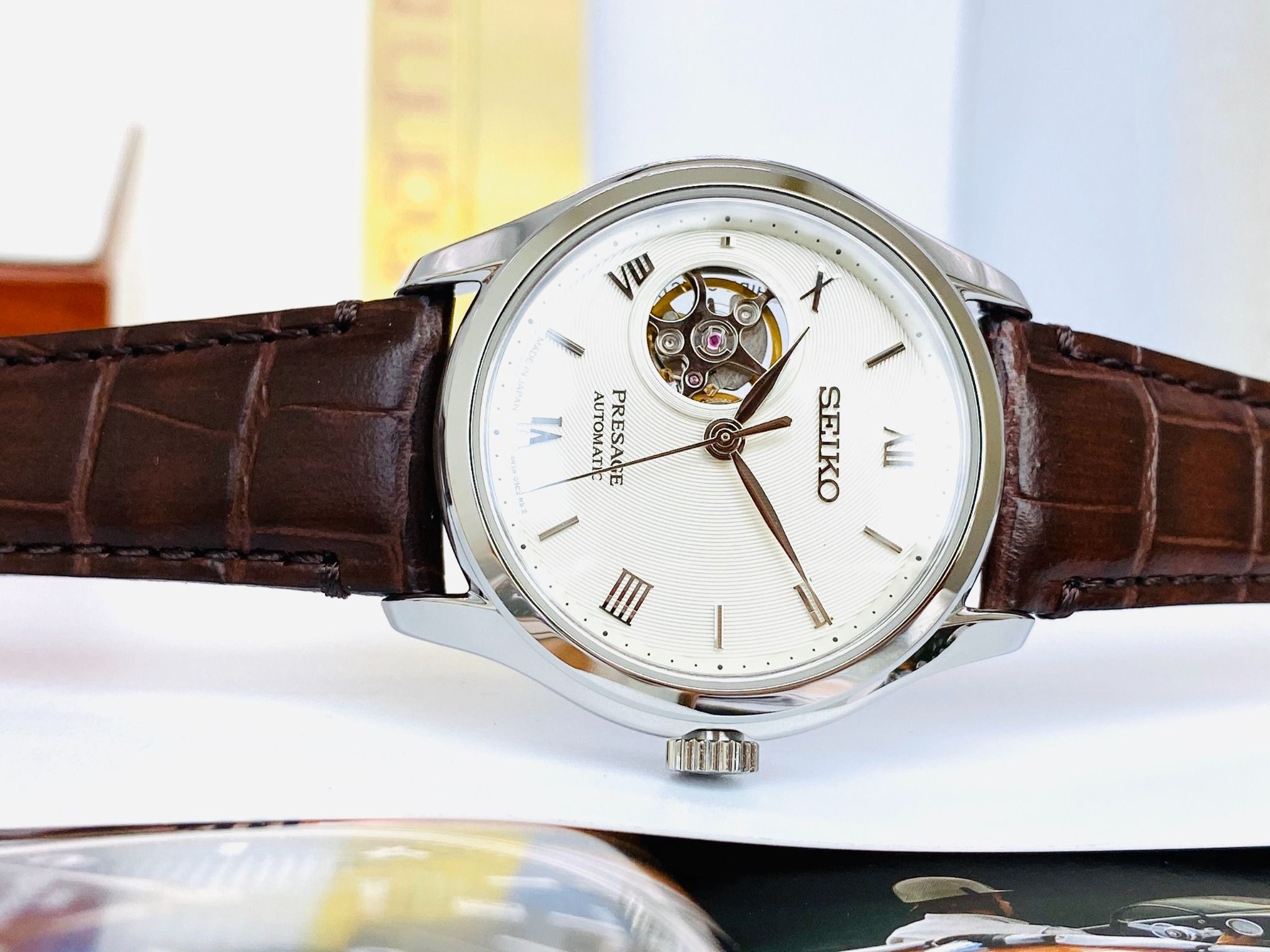 Seiko Automatic Presage Open Heart SARY175 - Đồng Hồ Nam – PhongWatch