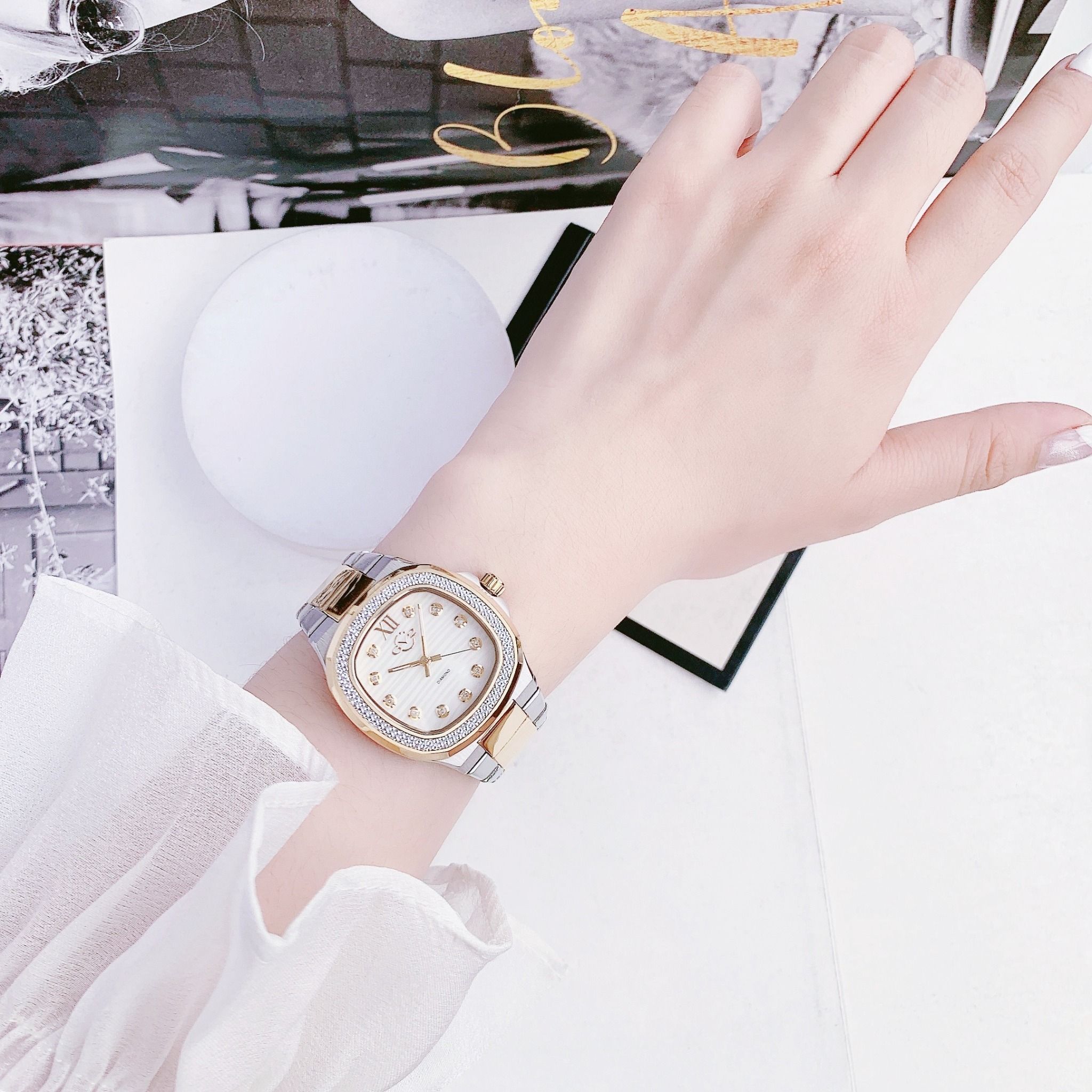 GV2 BY GEVRIL 18203 Women's Potente Lady Swiss Diamond Watch - Đồng H ...