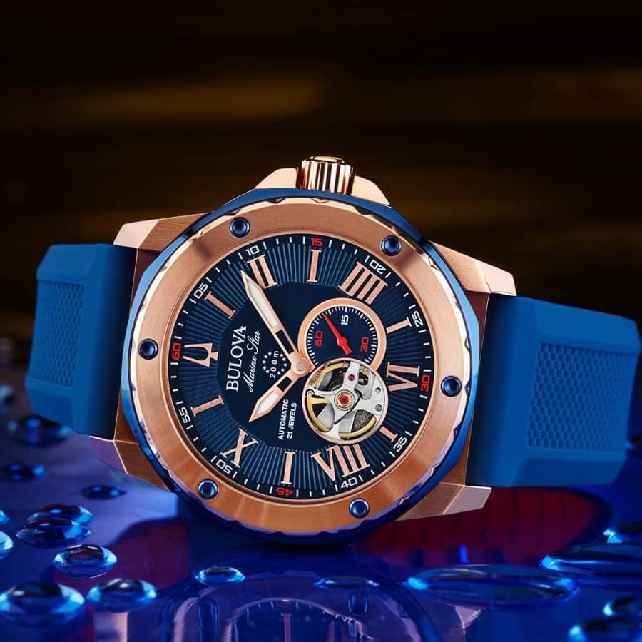 Bulova Marine Star Automatic 98A227 - Đồng Hồ Nam - Chính Hãng Giá Tốt ...