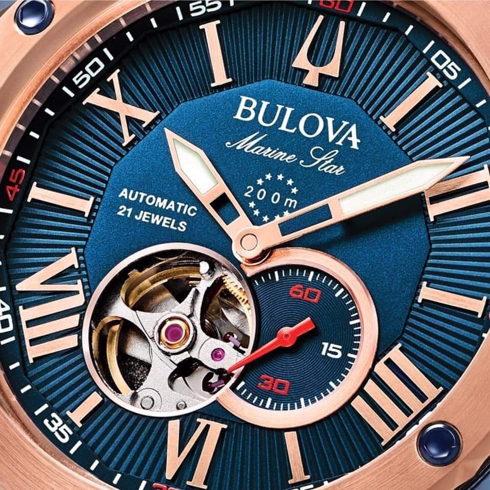 Bulova Marine Star Automatic 98A227 - Đồng Hồ Nam - Chính Hãng Giá Tốt ...