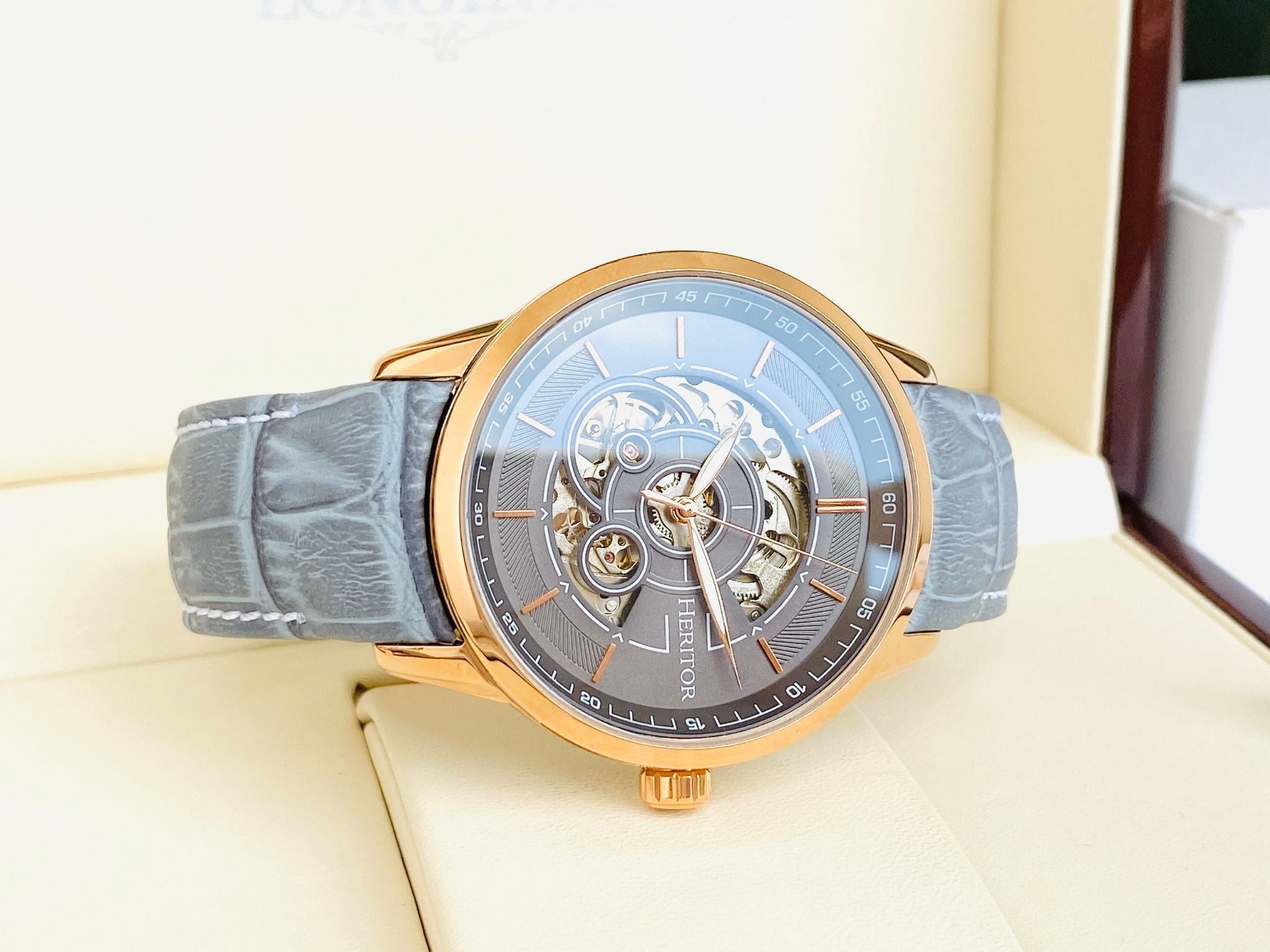 Heritor Dominic Automatic HERHR9805 - Đồng Hồ Nam – PhongWatch