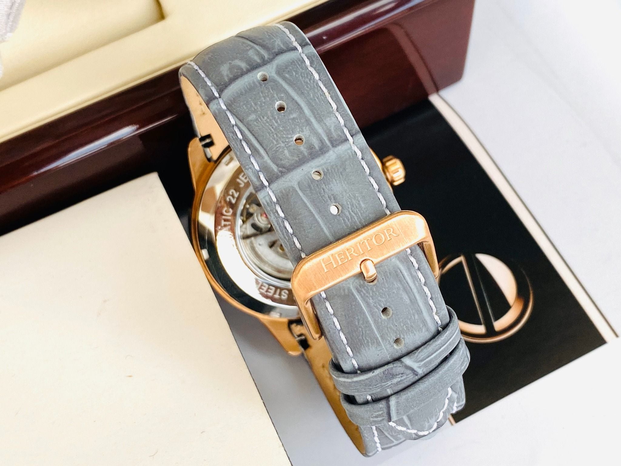 Heritor Dominic Automatic HERHR9805 - Đồng Hồ Nam – PhongWatch