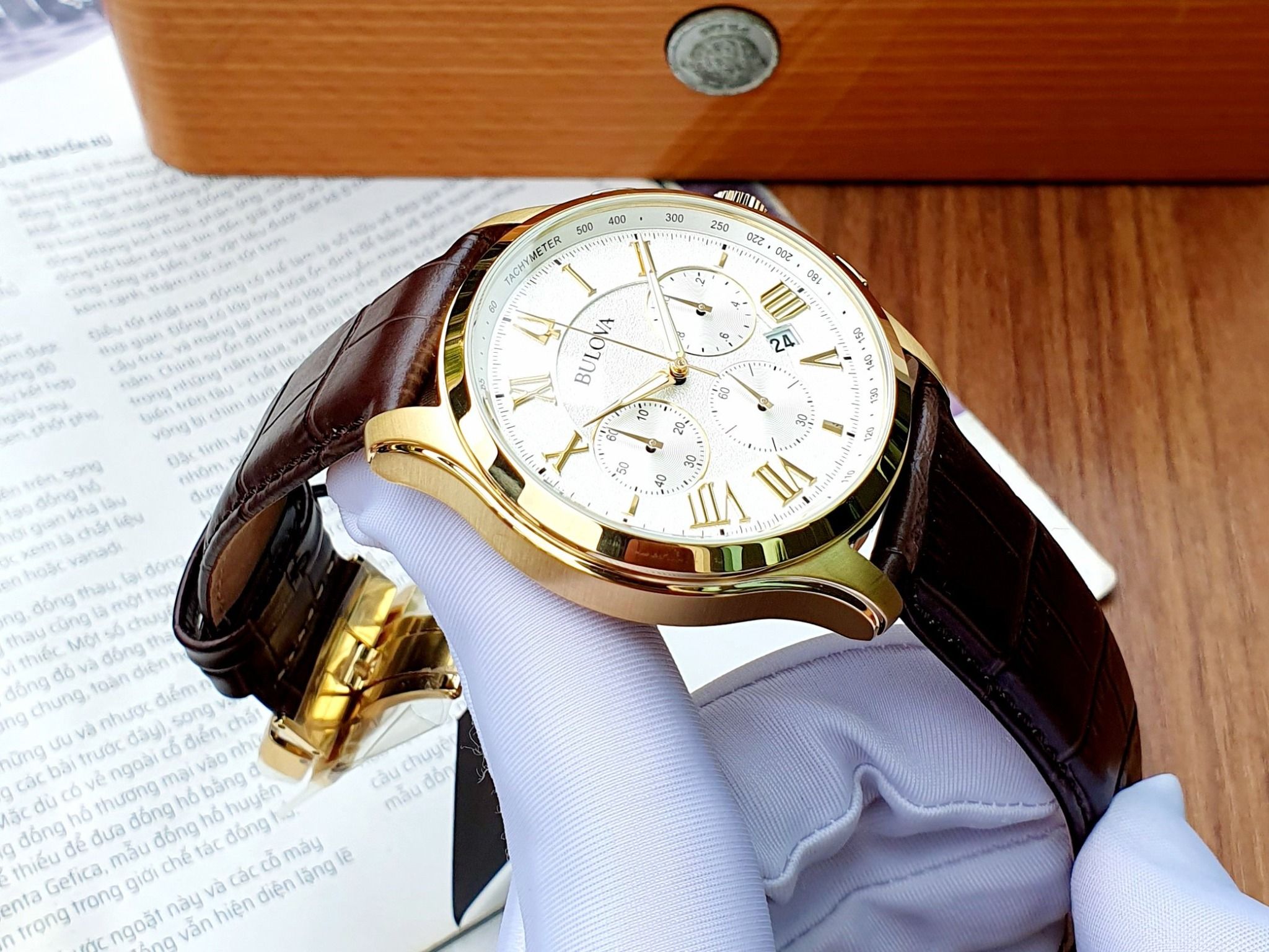 Bulova Quartz 97B169 Chronograph - Đồng Hồ Nam – PhongWatch