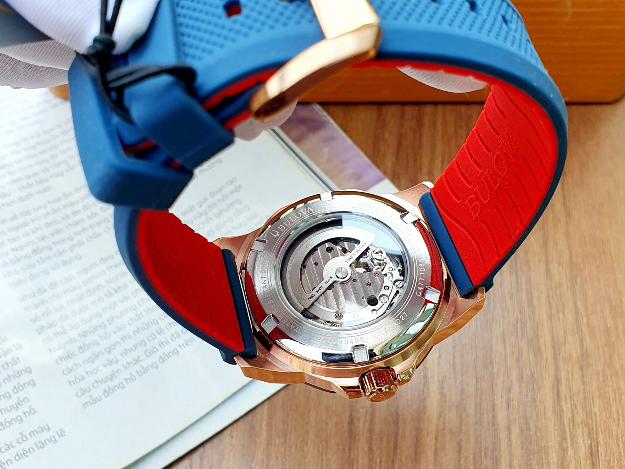 Bulova Marine Star Automatic 98A227 - Đồng Hồ Nam - Chính Hãng Giá Tốt ...