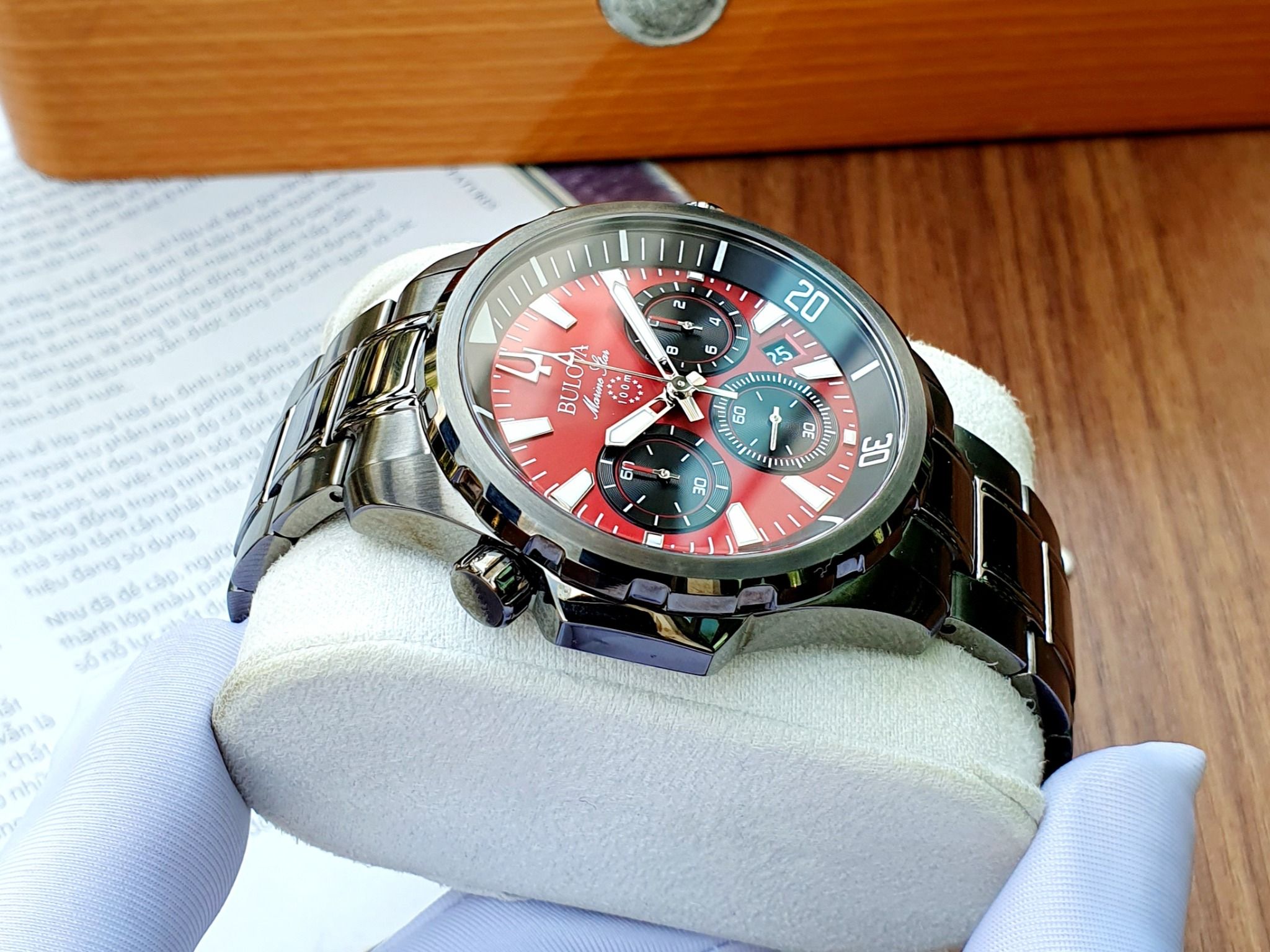 Bulova Quartz 98B350 Marine Star - Đồng Hồ Nam – PhongWatch