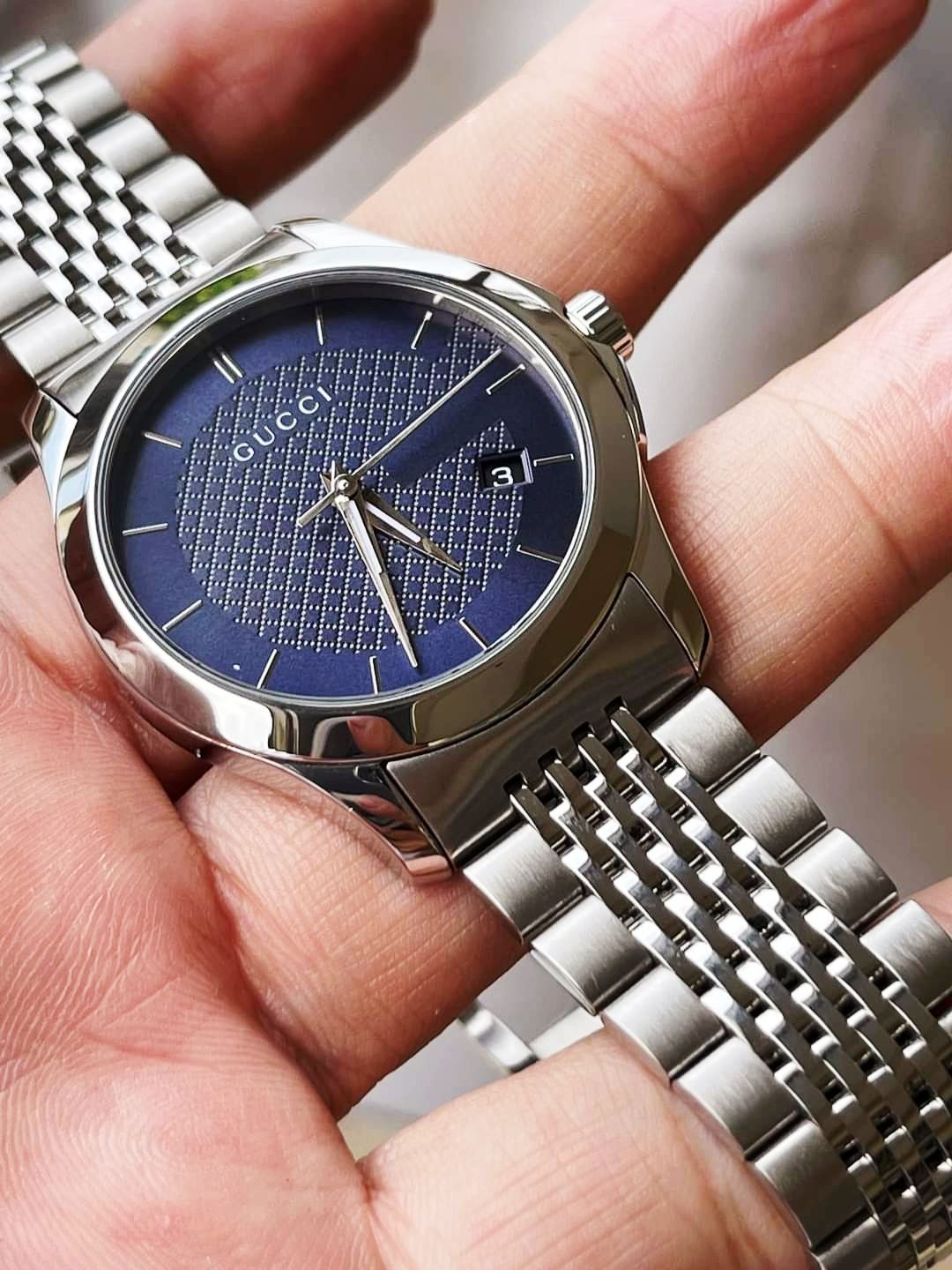 Gucci G Timeless Dial Silver Watch 38mm – PhongWatch