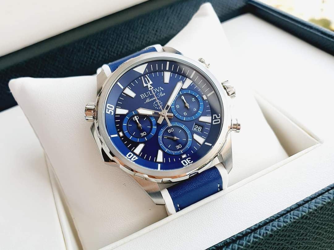 Bulova 96B287 Marine Star Chronograph 43mm - Đồng Hồ Nam – PhongWatch