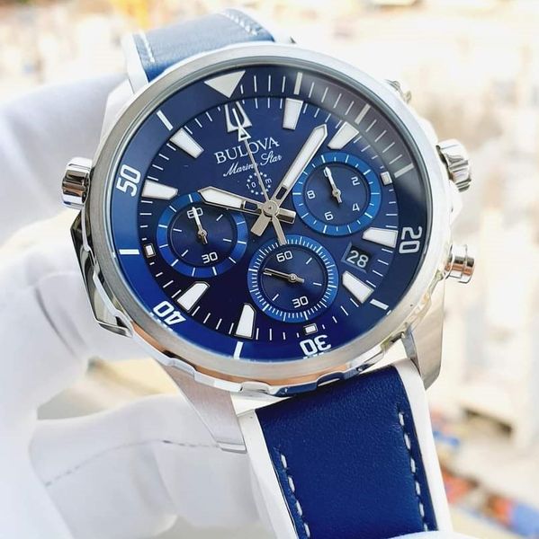 Bulova 96B287 Marine Star Chronograph 43mm - Đồng Hồ Nam – PhongWatch