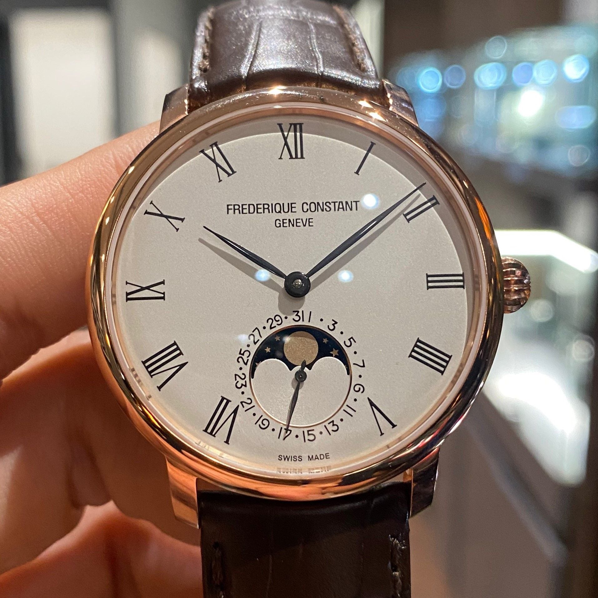 Frederique Constant Manufacture Moonphase 42mm FC-705WR4S4 ( FC705WR4S ...